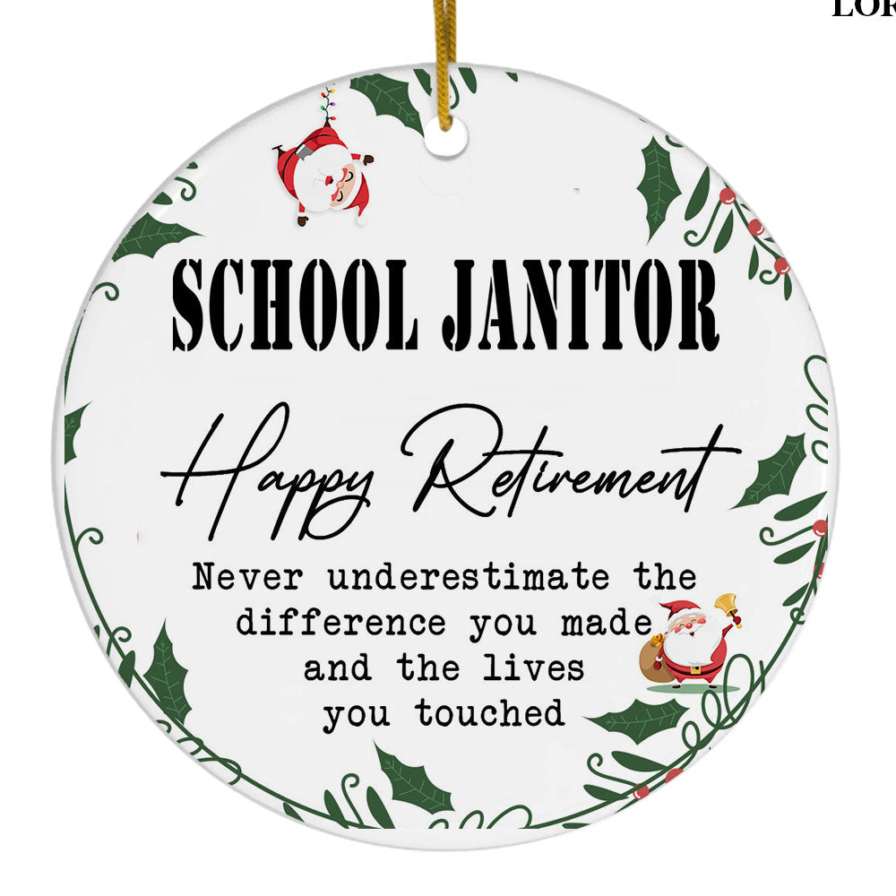 Ornament Kits 2025,Ornaments - School Janitor Christmas Tree Ornament ...