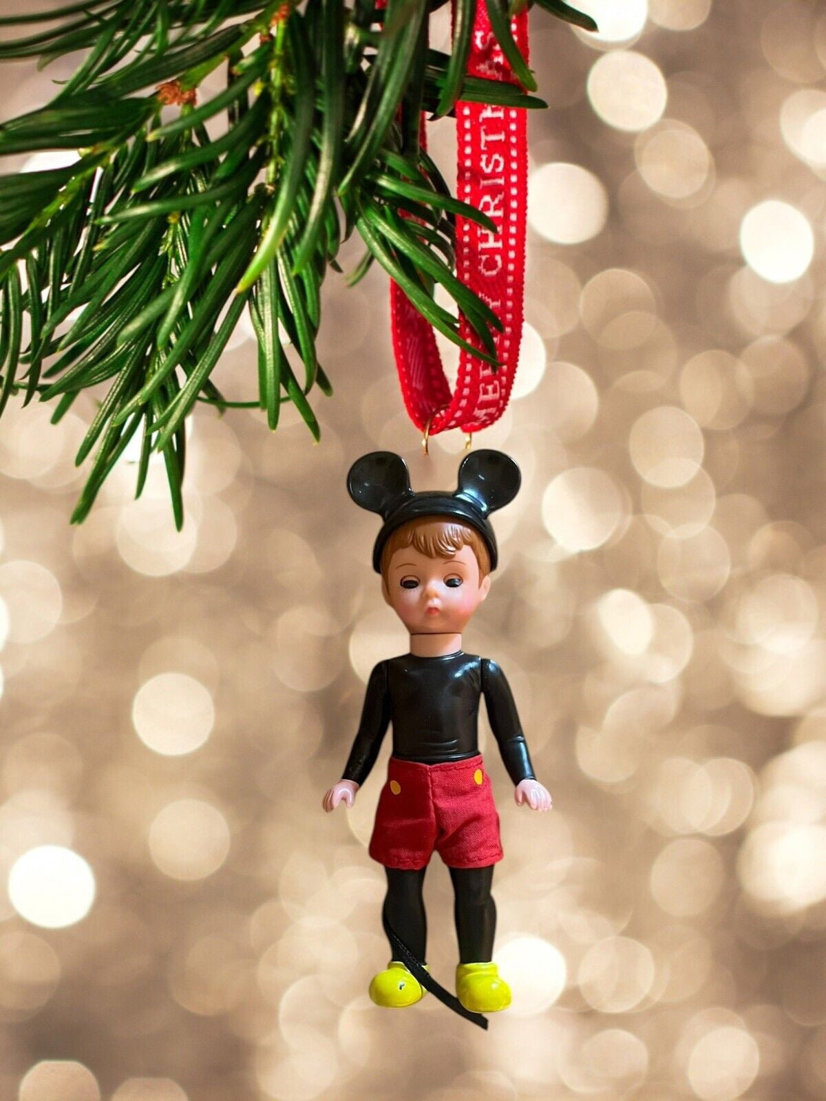 Ornament Madame Alexander Mickey Mouse Disney Doll 5" Figure Dangler ...