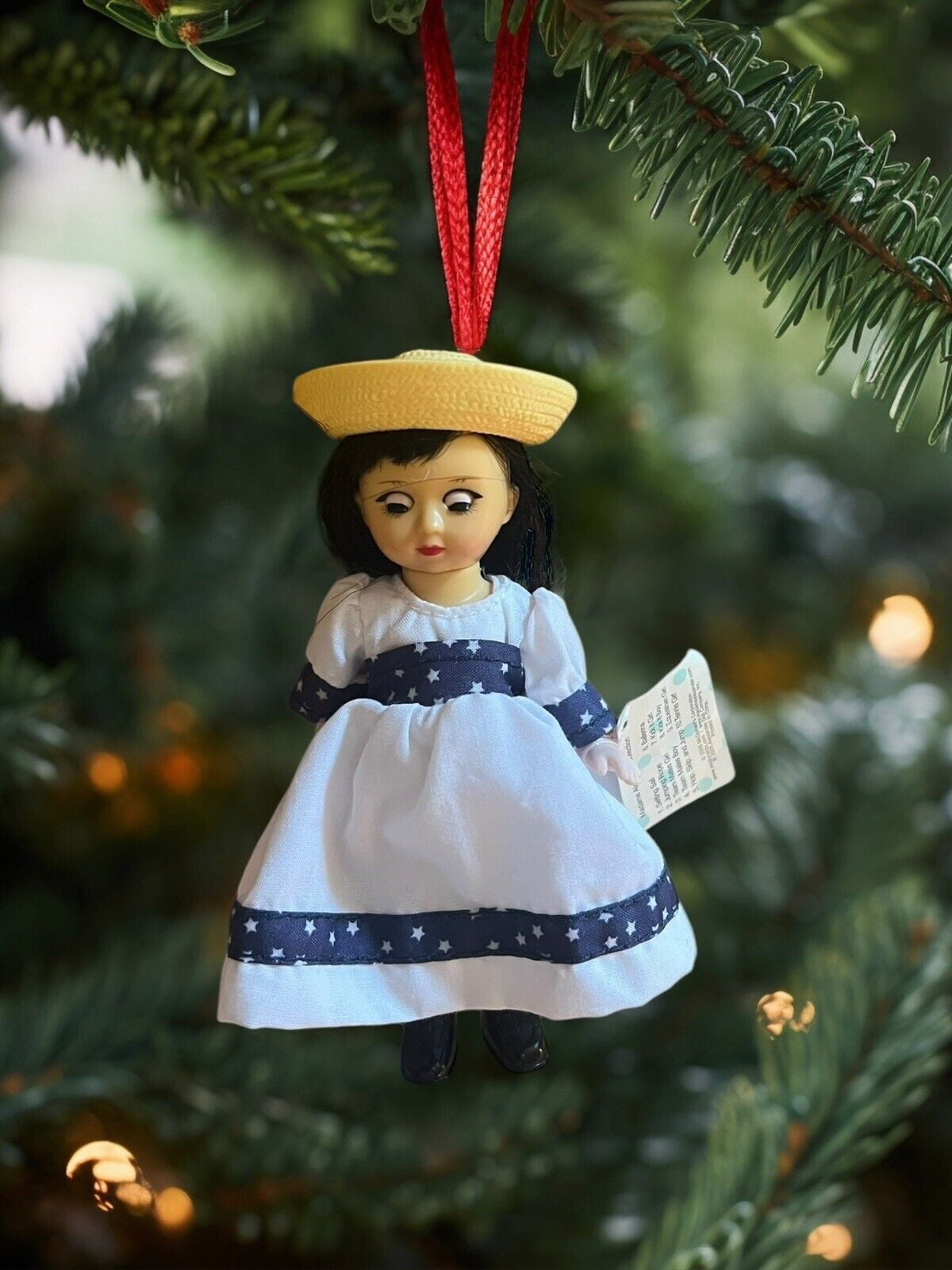 Ornament Madame Alexander Setting Sail Sailor Doll Girl Figure Dangler ...