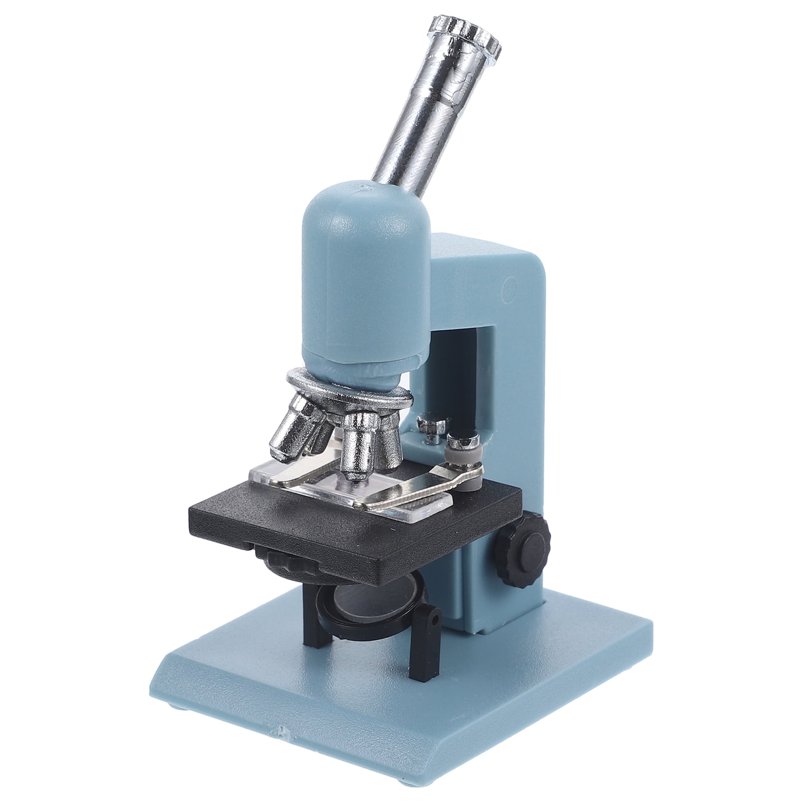 Crilstyleo Simulation Microscope Sky Blue Plastic 1pcs 1 97x1 5x1 18in