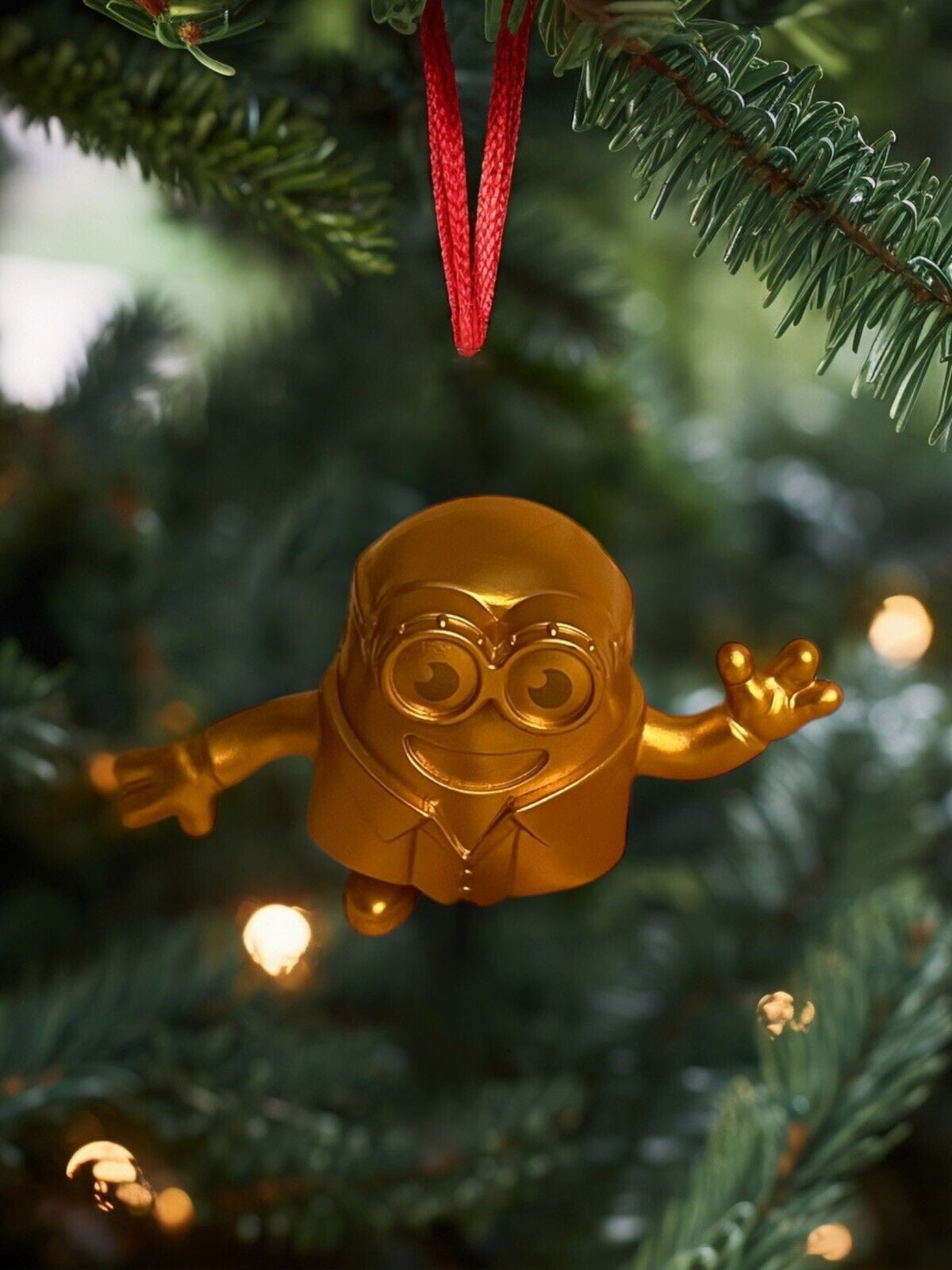 Ornament Minions The Rise Of Gru Gold Karate Martial Arts 2019 Figure ...