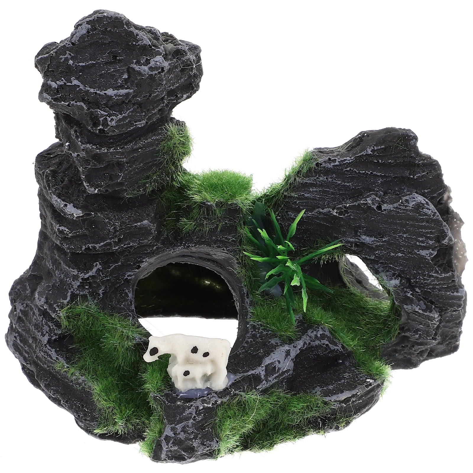 Ornament Mountain View Stone Fish Hide Pavilion to Avoid Tree Hole ...