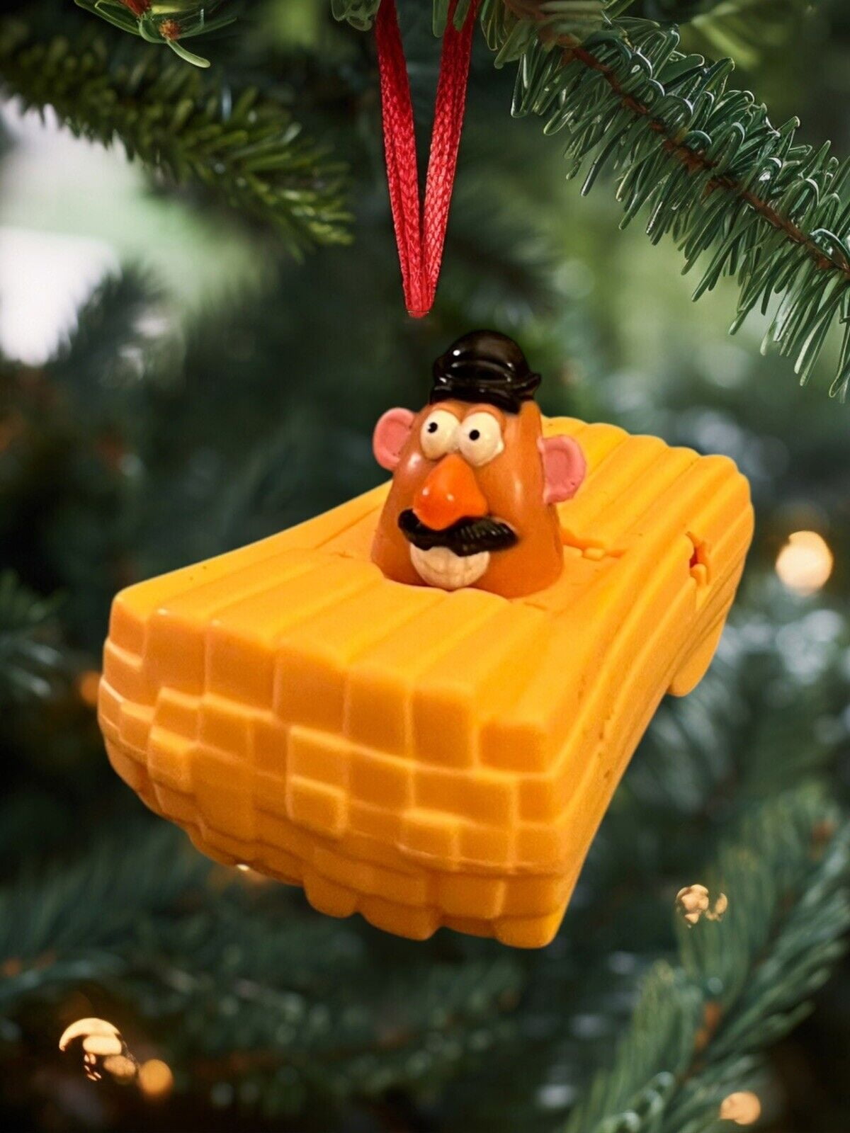 Ornament Mr Potato Head French Fries Car PVC Figure Dangler Holiday ...