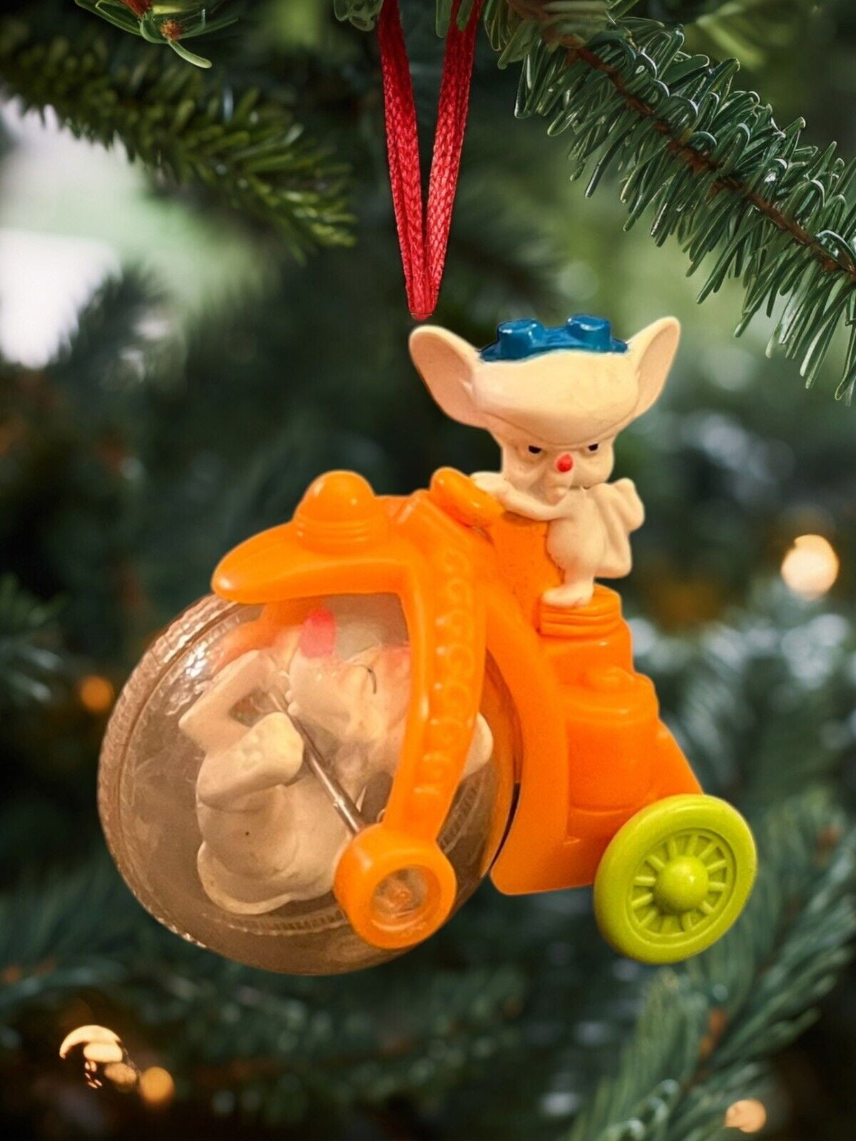 Ornament Pinky & The Brain Animaniacs Bike Mice Mouse Figure Figurine Charm 3” - Walmart.com
