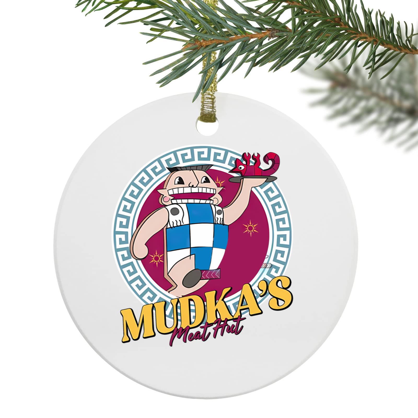 Ornament Retro Disney Mudka'S Meat Hut Logo Funny The Emperor'S New ...