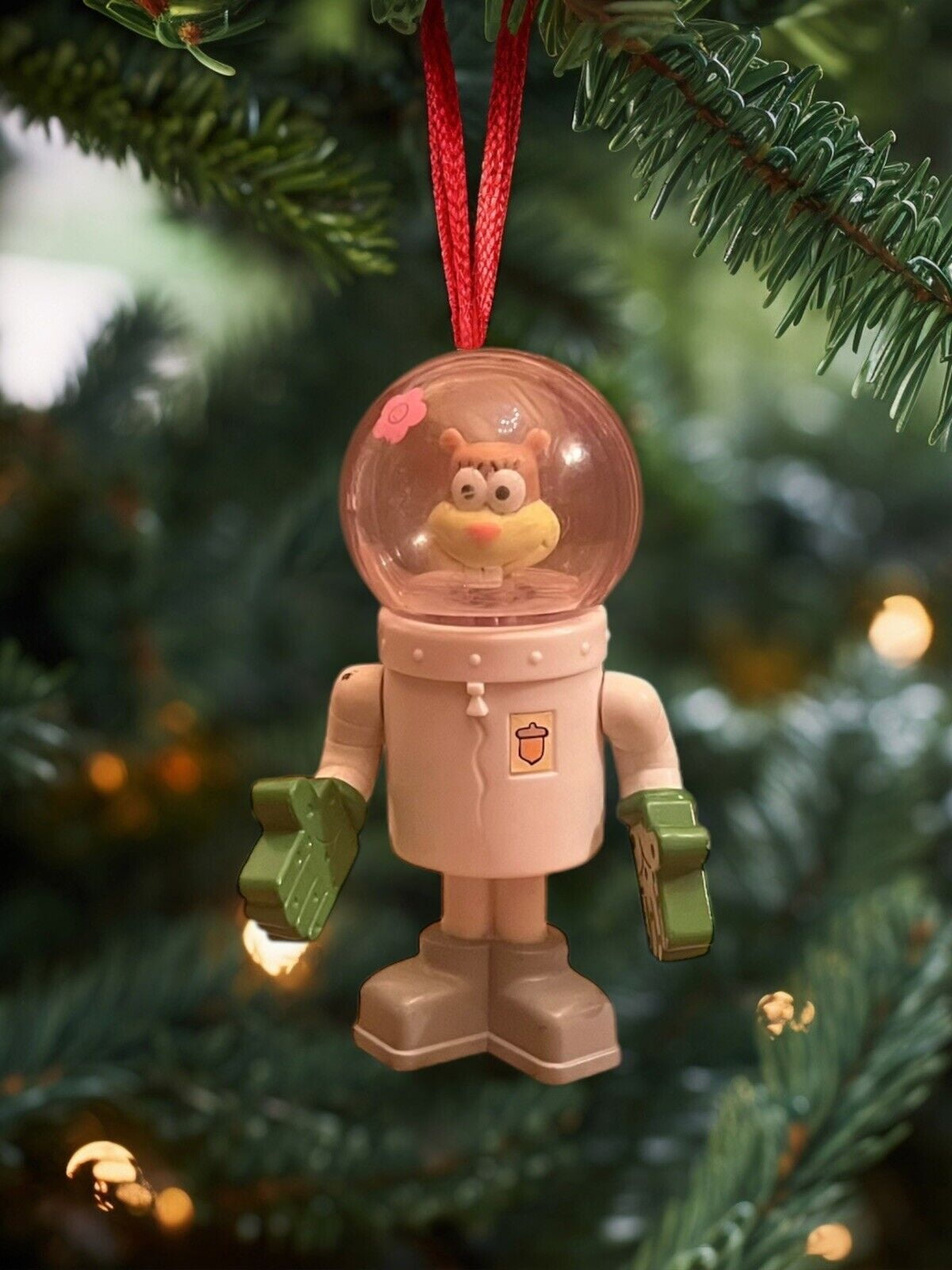 Ornament Sandy Cheeks Karate Squirrel Figure Figurine Charm 5 ...