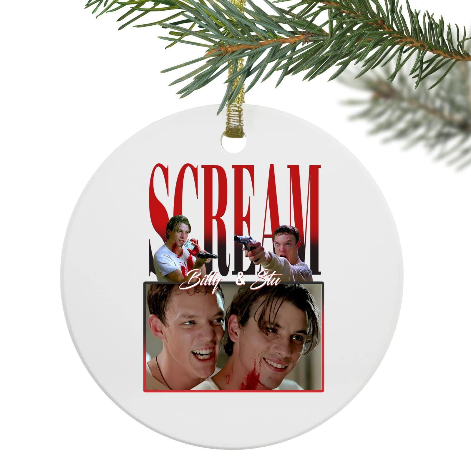 Ornament Scream Billy Loomis Stu Macher Scream Movie Scream Movie Retro ...