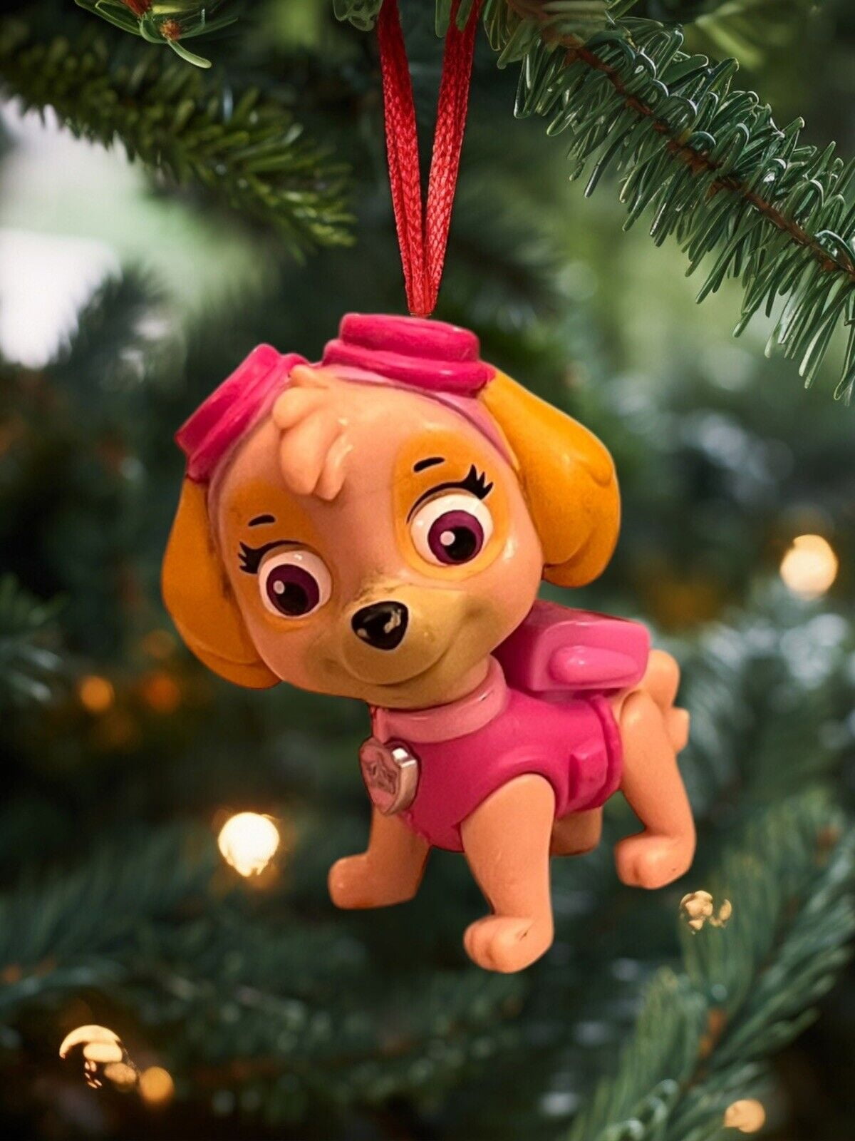 Ornament Skye Pup Figure With Jet Pack Backpack Goggles Figurine 2 ...