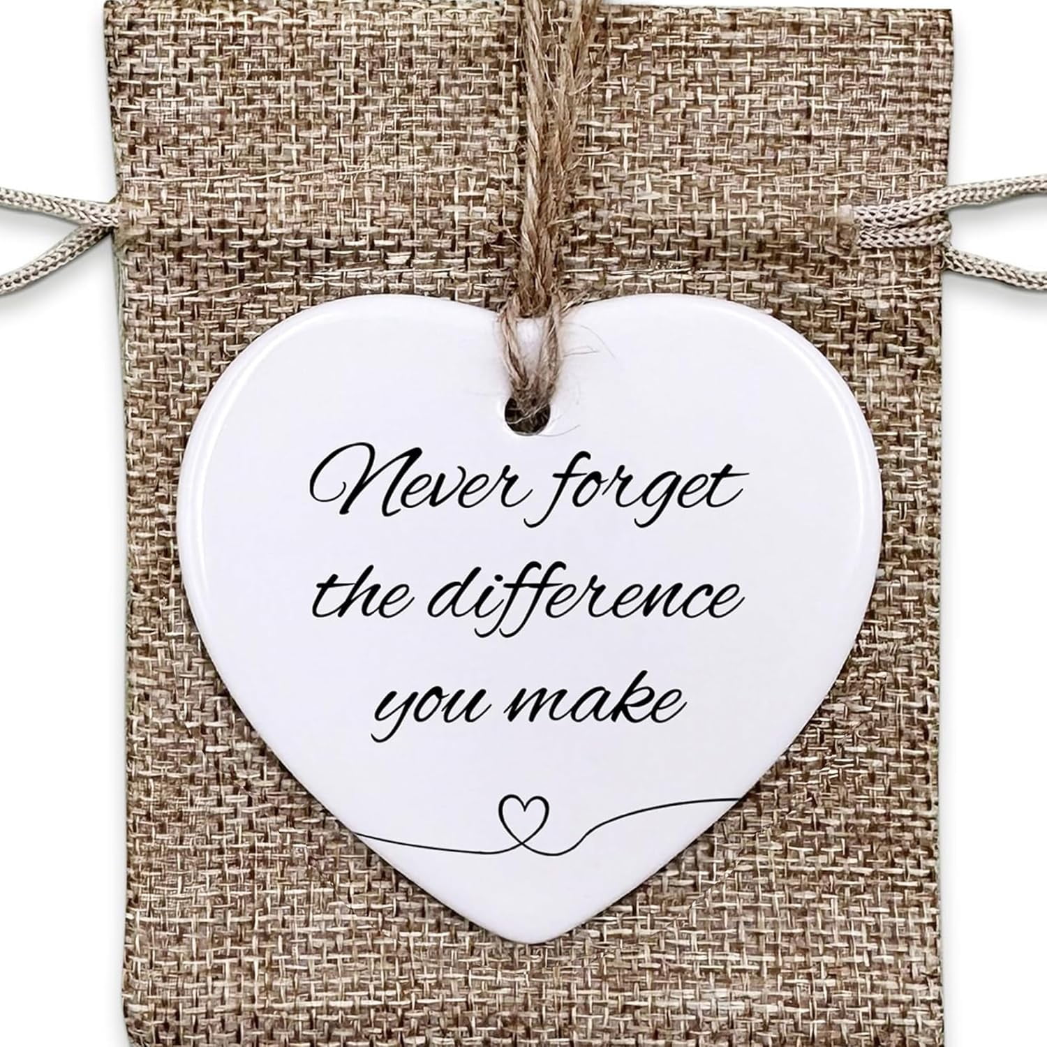 Ornament Thank You Men - Never Forget The Difference You Make Keepsake ...