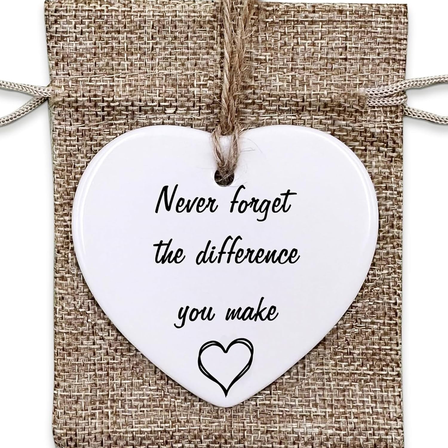 Ornament Thank You Men - Never Forget The Difference You Make Keepsake ...