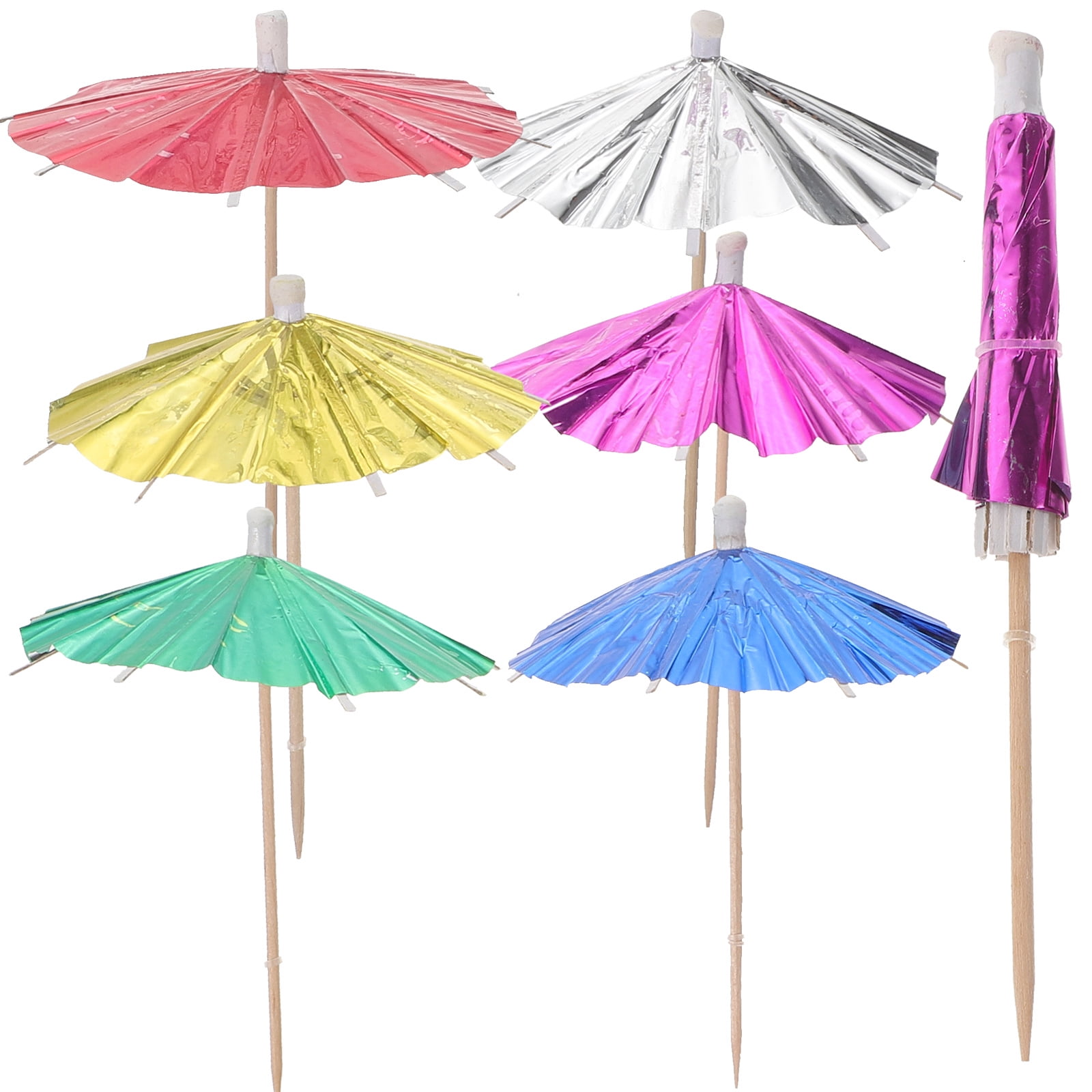 Ornament Toothpick 50 Pcs Toothpicks for Cocktails Drinks Umbrella Sign ...