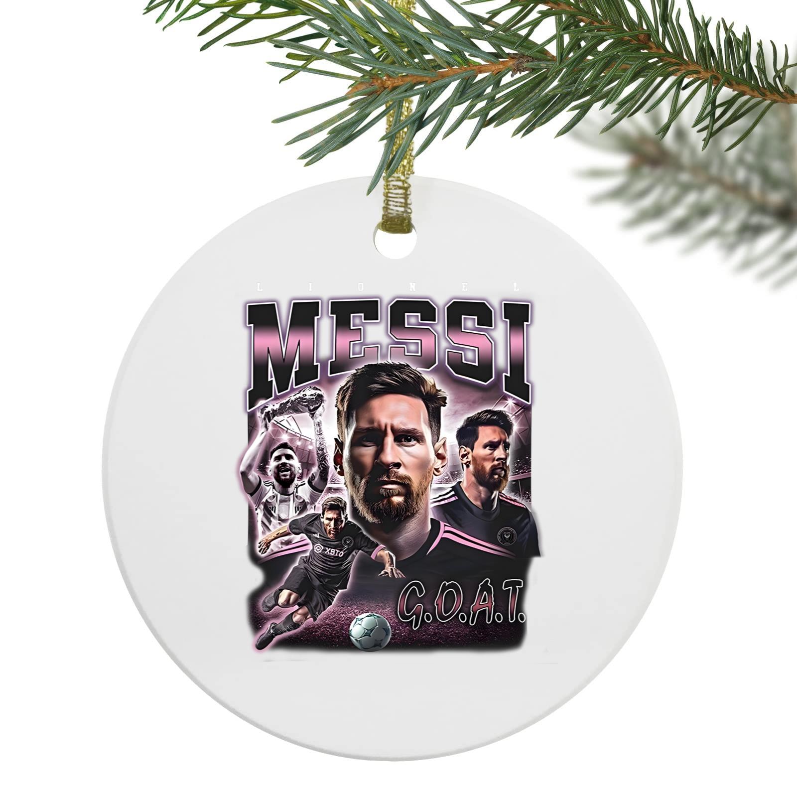 Ornament Vintage 90S Style Lionel Messi Lionel Messi Vintage Retro ...