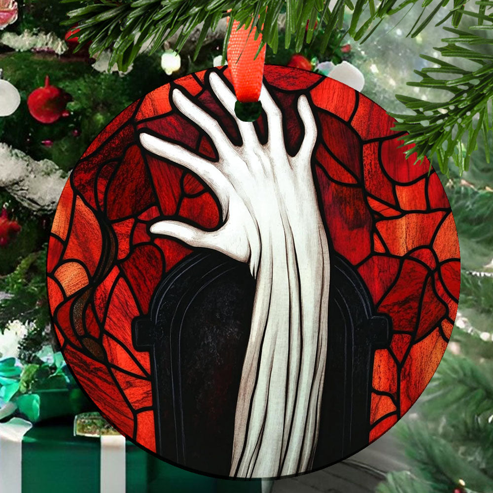 Ornament Window Hanging - Halloween Decoration Scary Ghost Hand ...