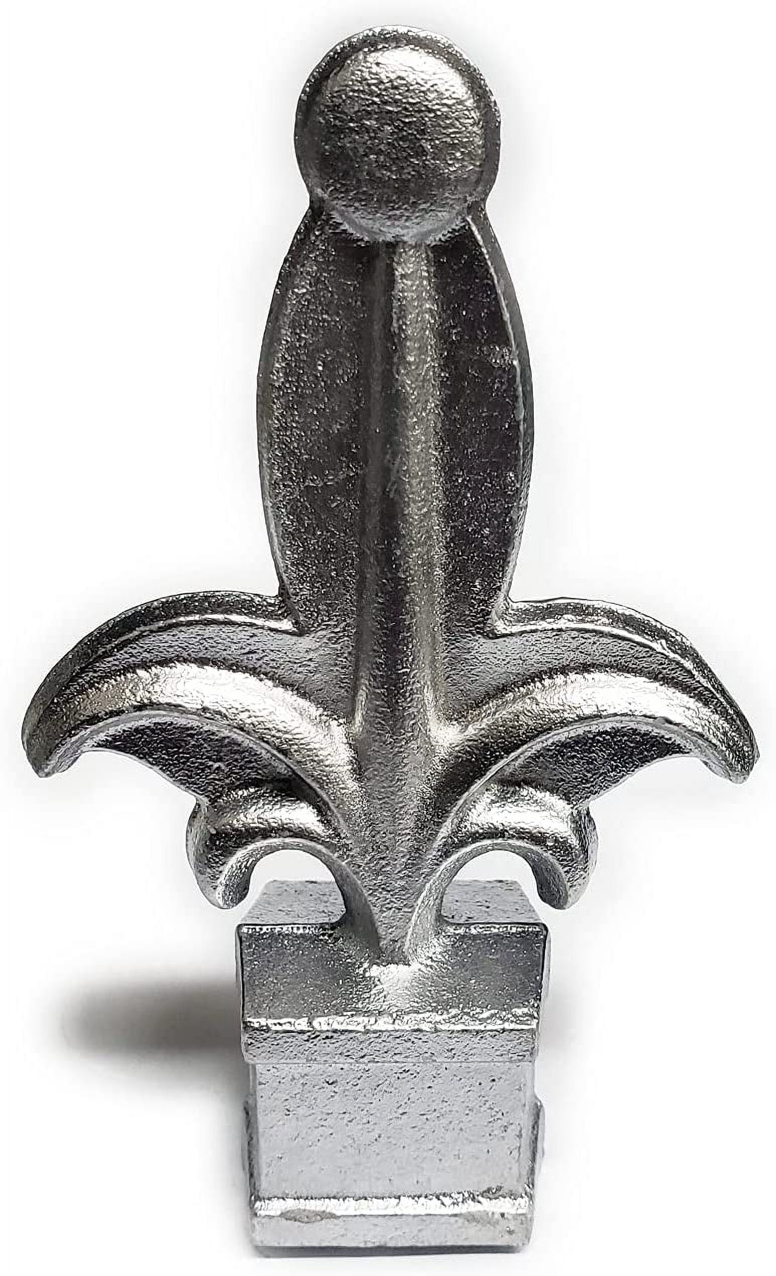 Ornamental Fence Topper Cast Aluminum Fleur de Lis Spear Fence Gate ...