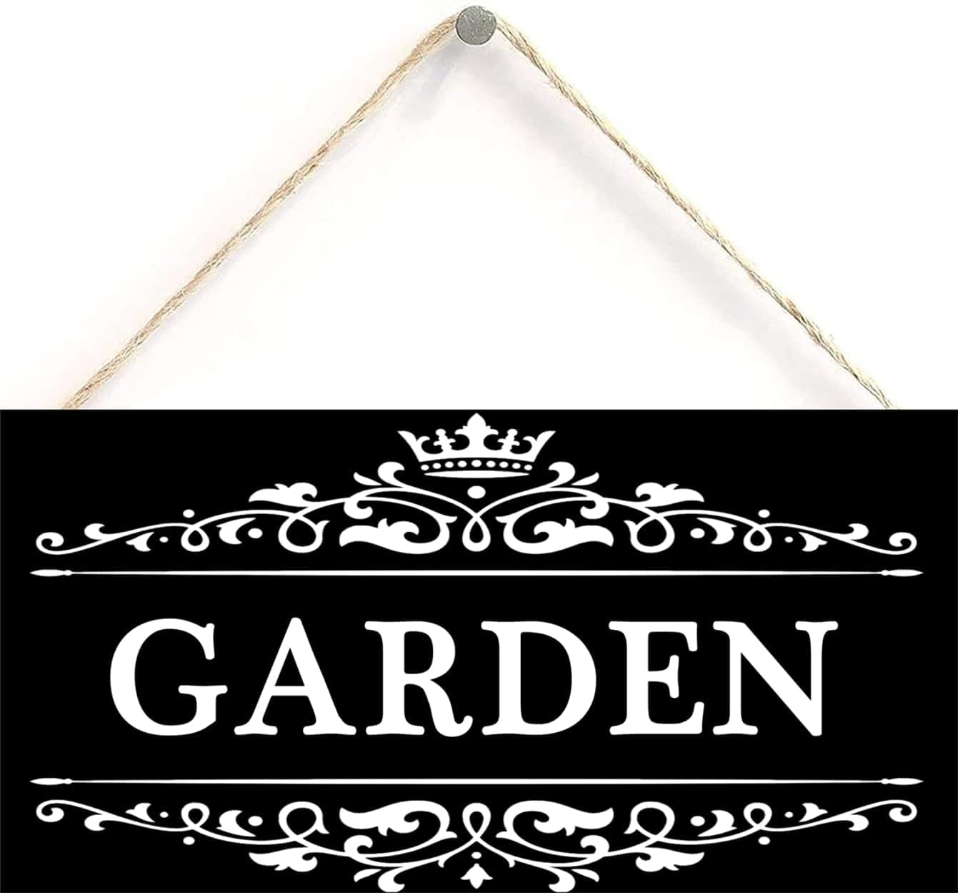 Ornamental Garden Sign, Garden Gate Sign, Housewarming Gift，Decorative ...