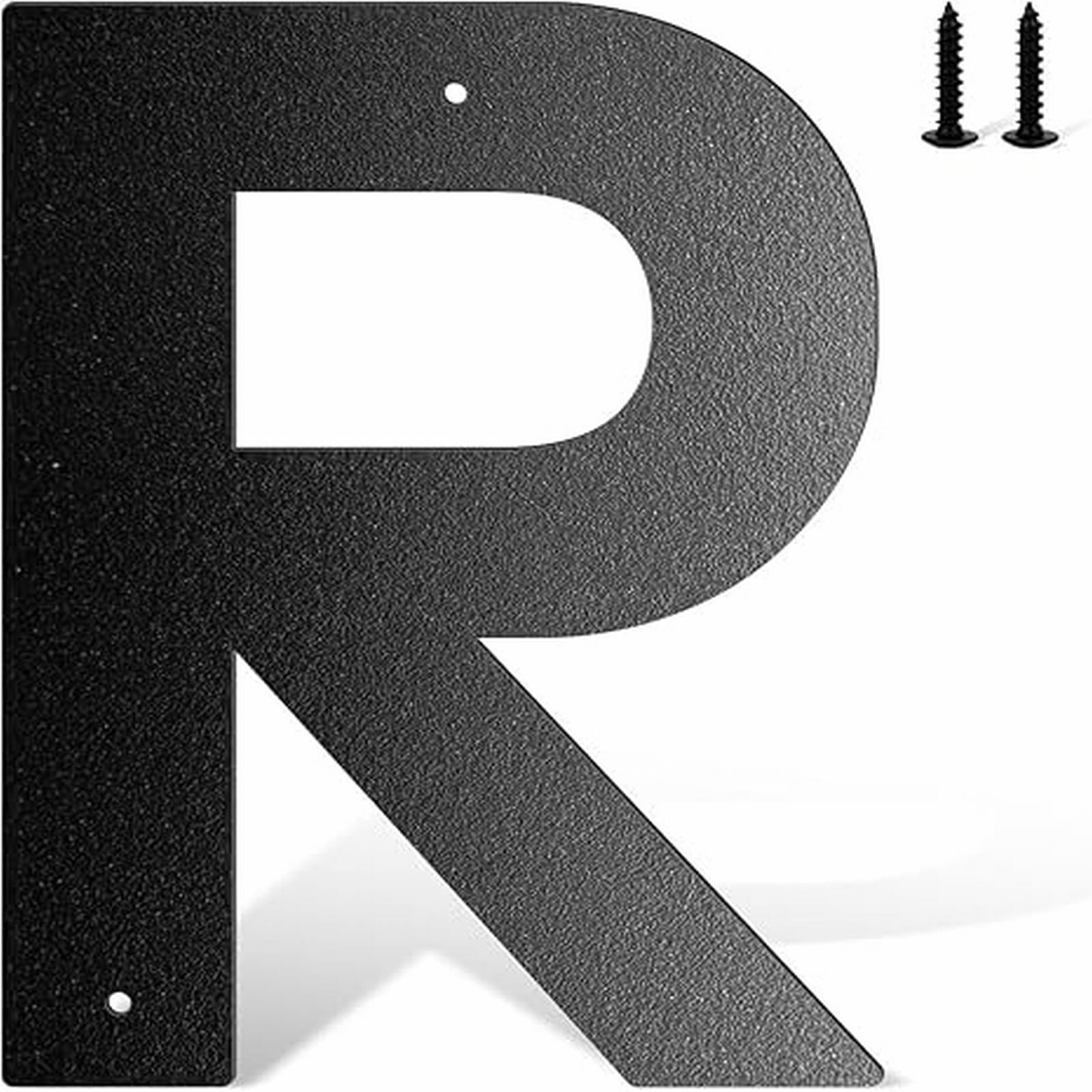 Ornaments! 6 Inch Metal House Number Metal Letters House Address Number ...