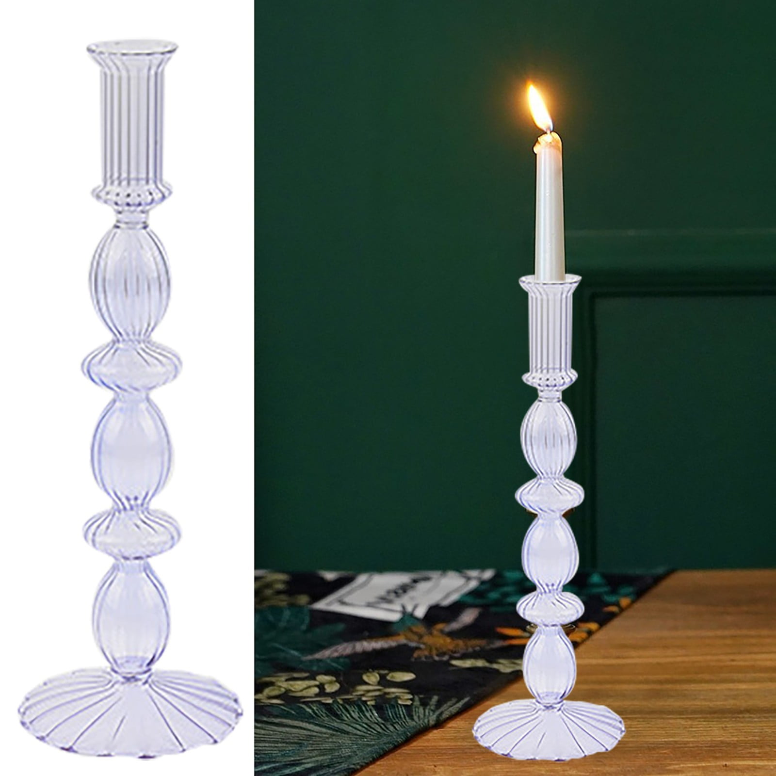 Ornaments Candle Holder Artist Style Handmade Vase Exquisite Glass ...