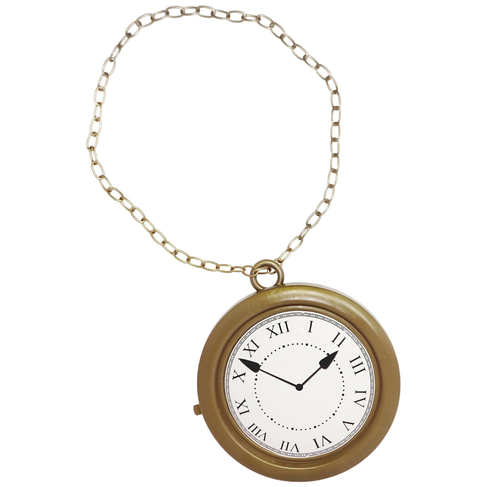 Ornaments For Christmas Trees Clock Necklace Gold Clock Necklace For ...