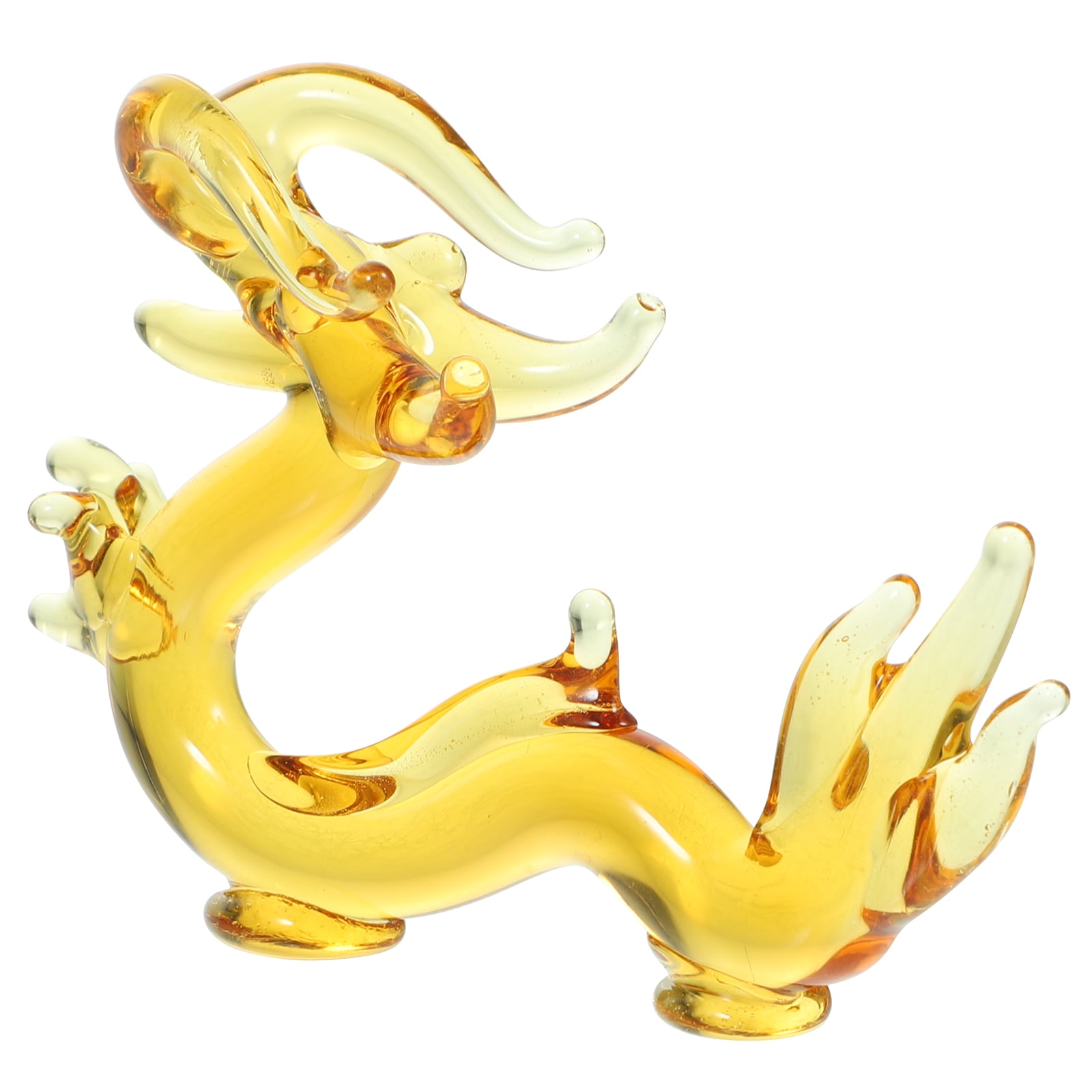 Ornaments Models Animal Chinese Dragon Dragon Gift Glass Dragon ...