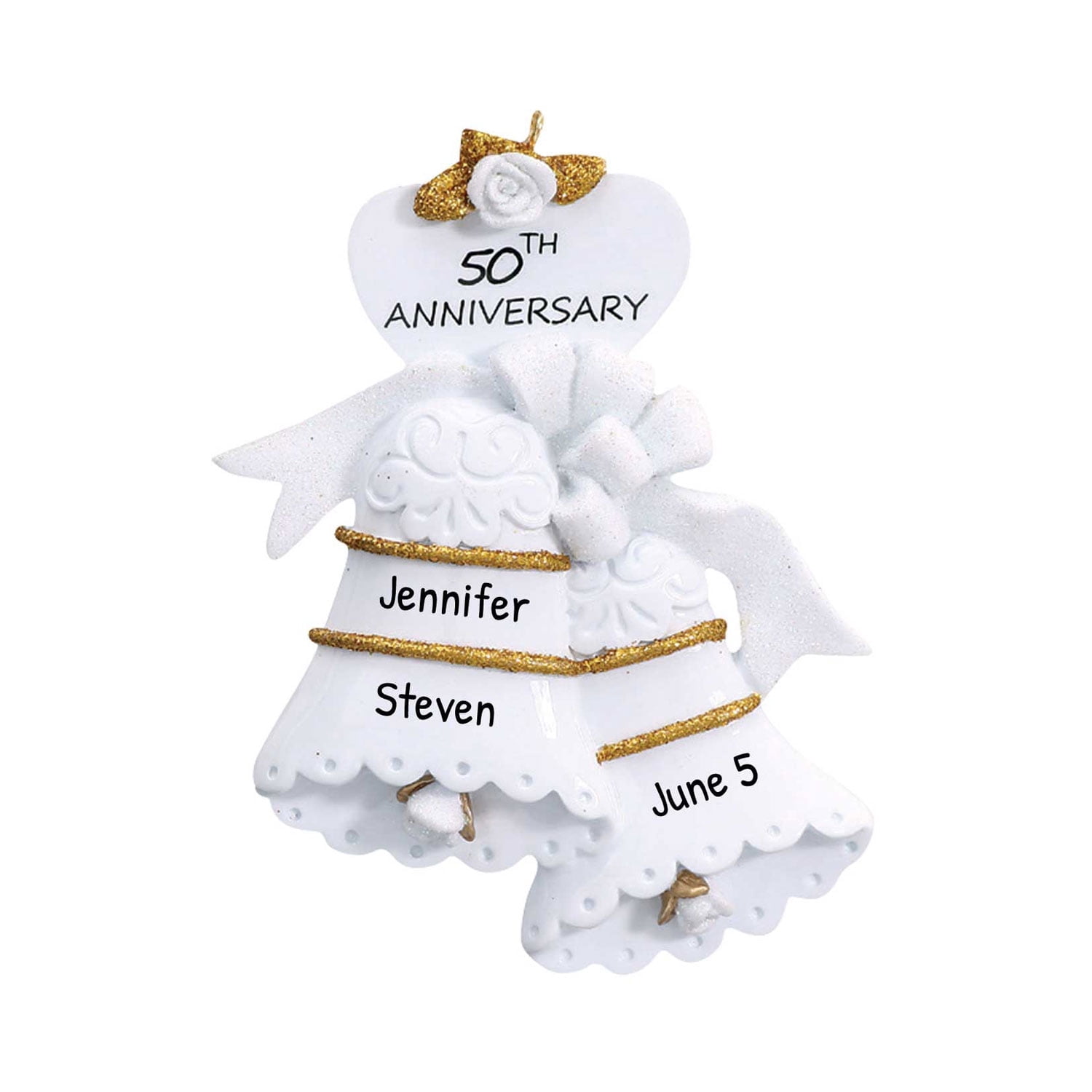 Ornaments by Elves Personalized Couple Christmas Ornament 2024 50th ...