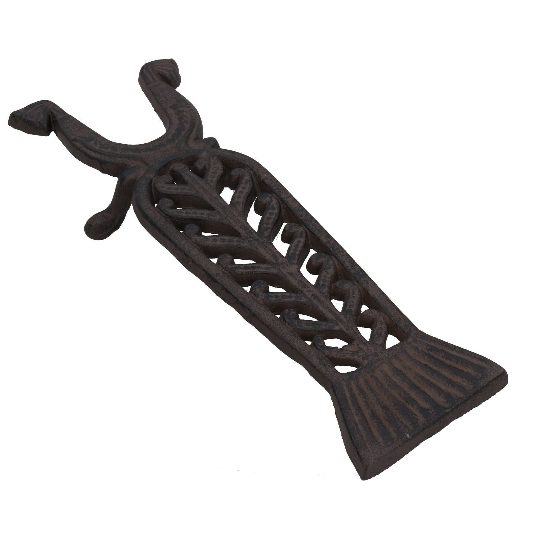 Ornate Cast Iron Boot Jack Shoe Remover Door Puller Wellington Welly ...