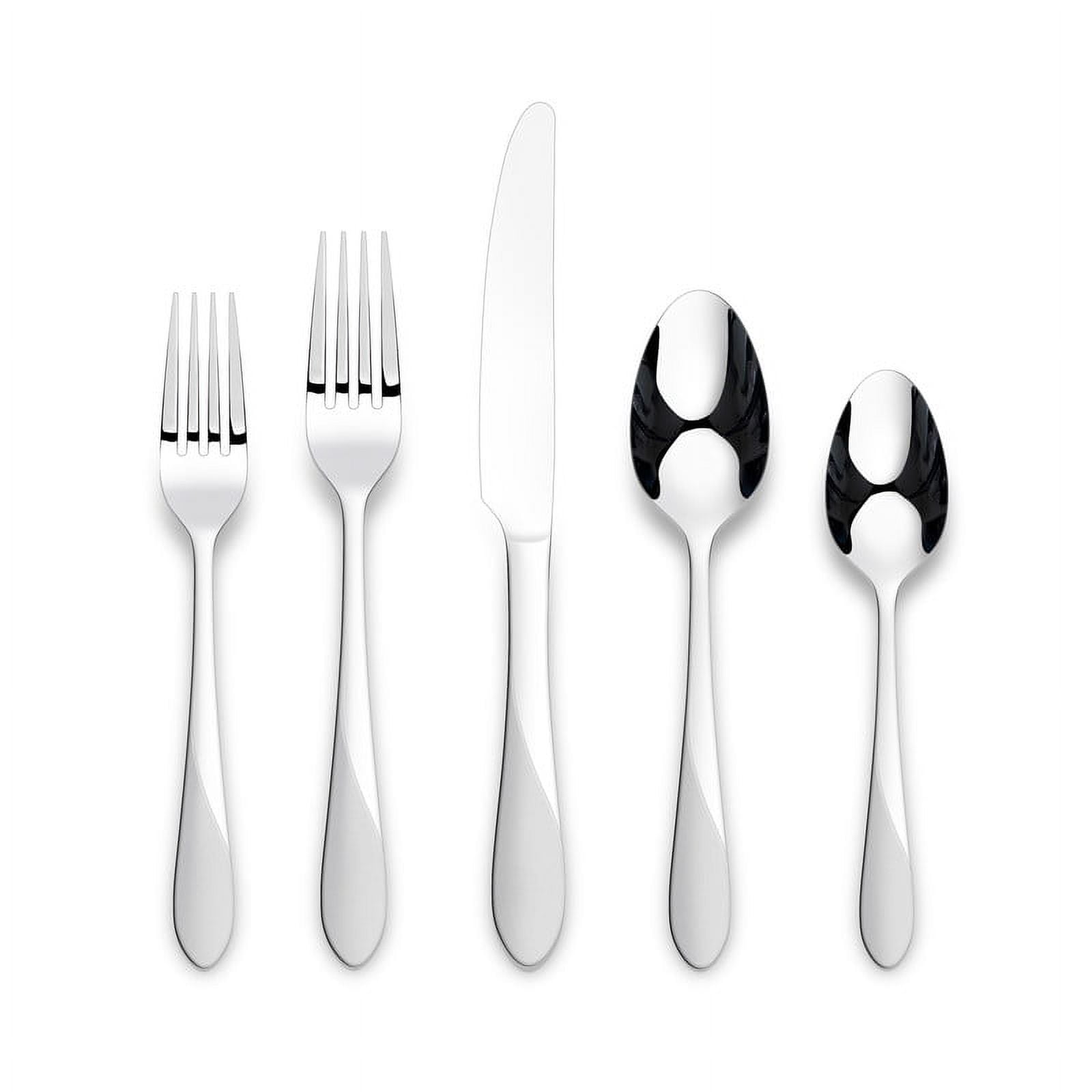 Ornative Flatware - PHINEAS - 18/0 Stainless Steel, Sand Two-tone ...