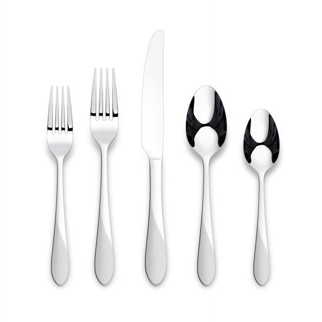 Ornative Flatware - PHINEAS - 18/0 Stainless Steel, Sand Two-tone ...