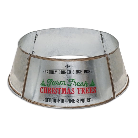 Galvanized Metal Tree Collars