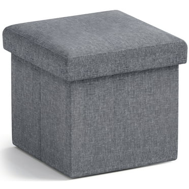 Mainstays Boucle Cloud Storage Ottoman, Cream - Walmart.com