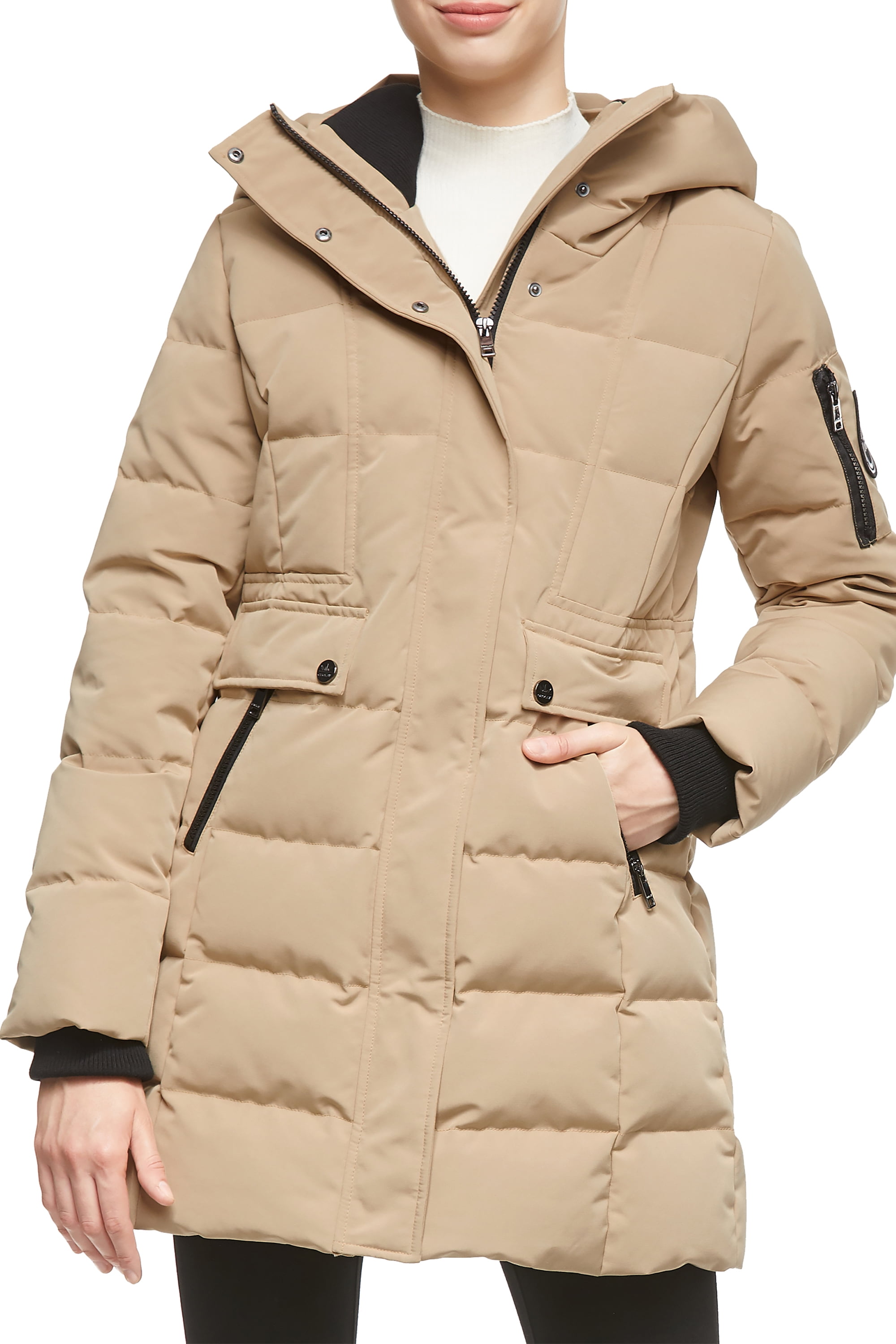 Orolay Womens Quilted Jacket Hooded Coats Winter Down Jacket Thickened