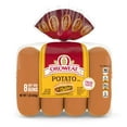Oroweat 1PACK Potato Hot Dog Buns, 8 count, Pre-sliced Hot Dog Buns ...