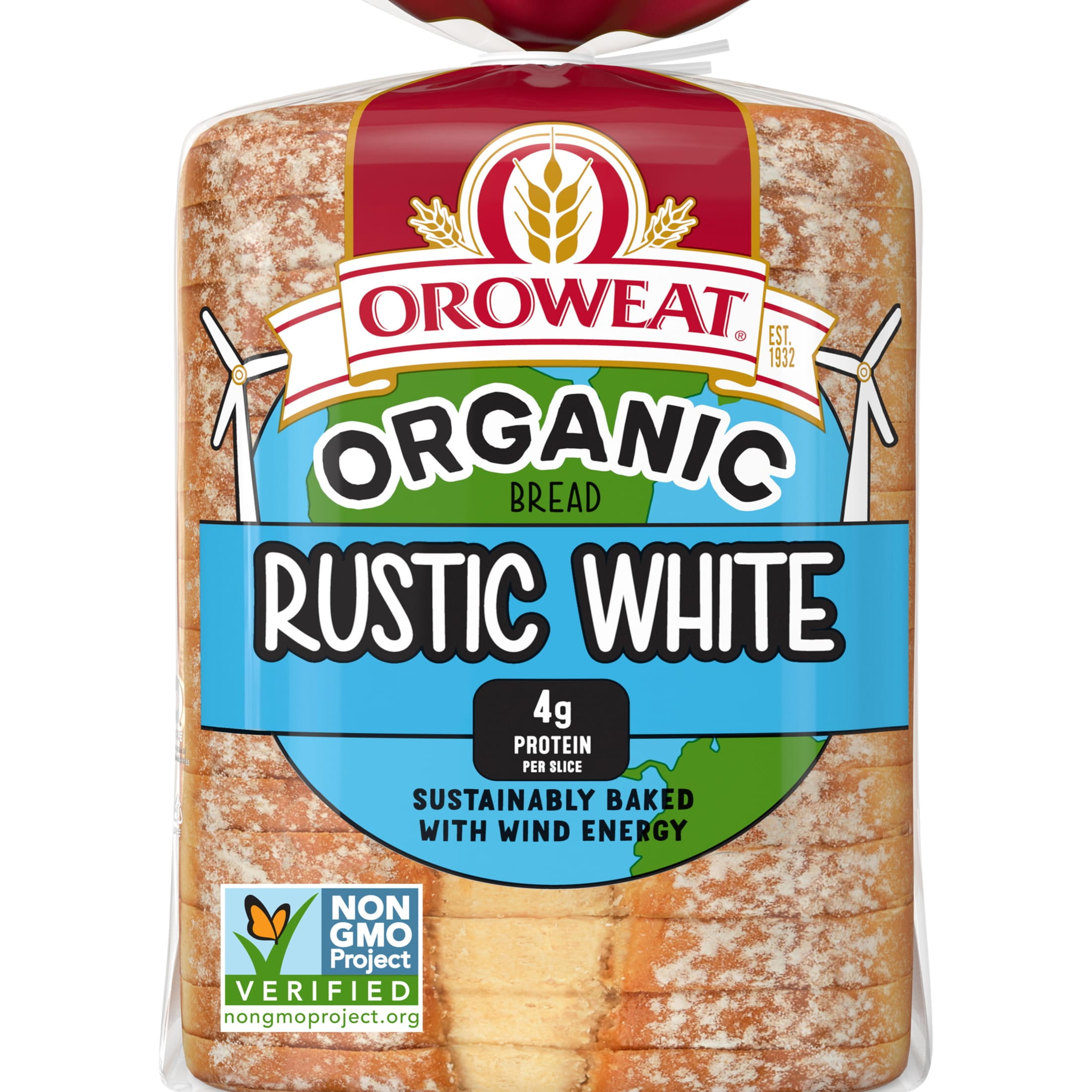 Oroweat Rustic White Bread 27 oz, Classic White Bread - Walmart.com