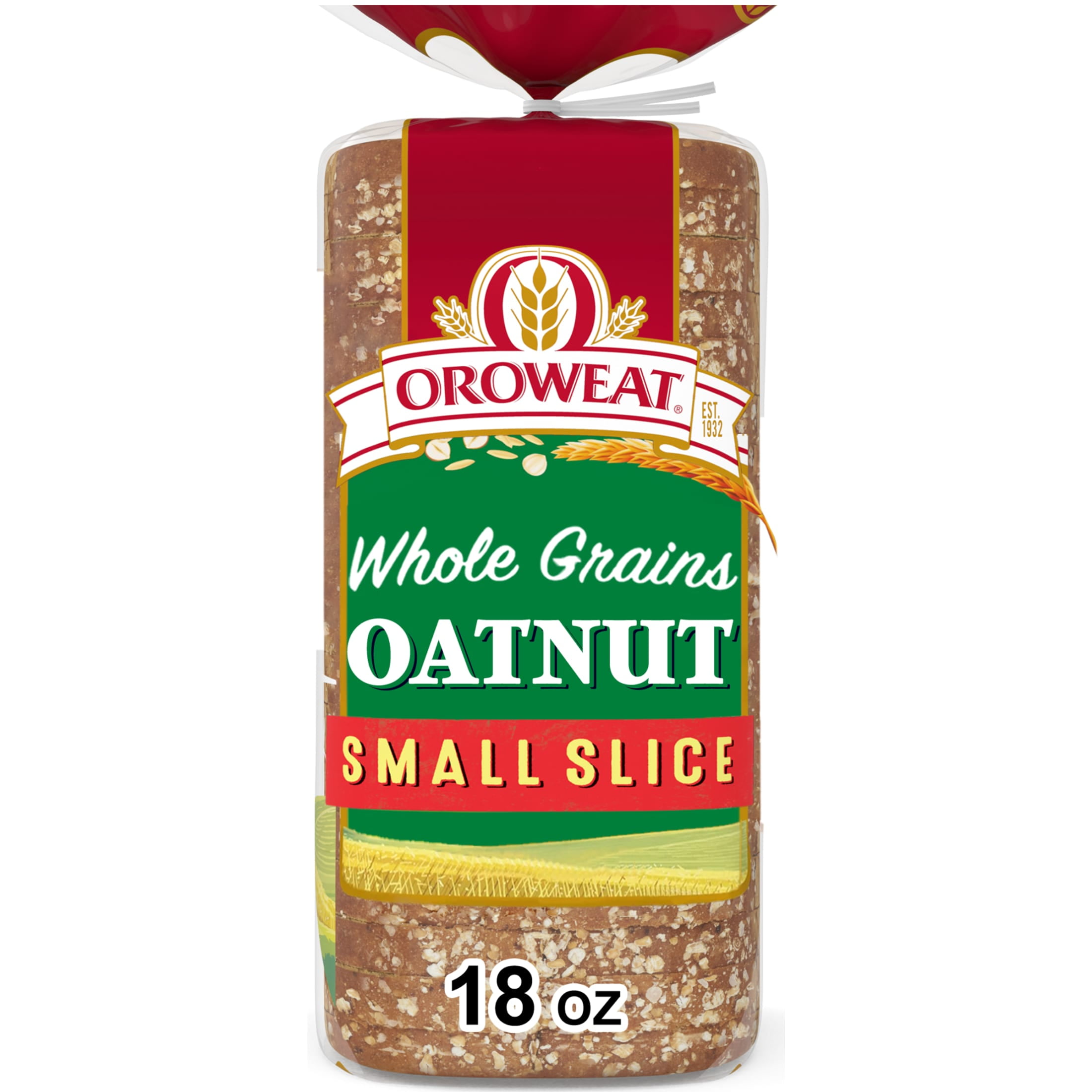 Oroweat Healthy Whole Grain Small Slice Oatnut Bread, 18 oz Bag ...