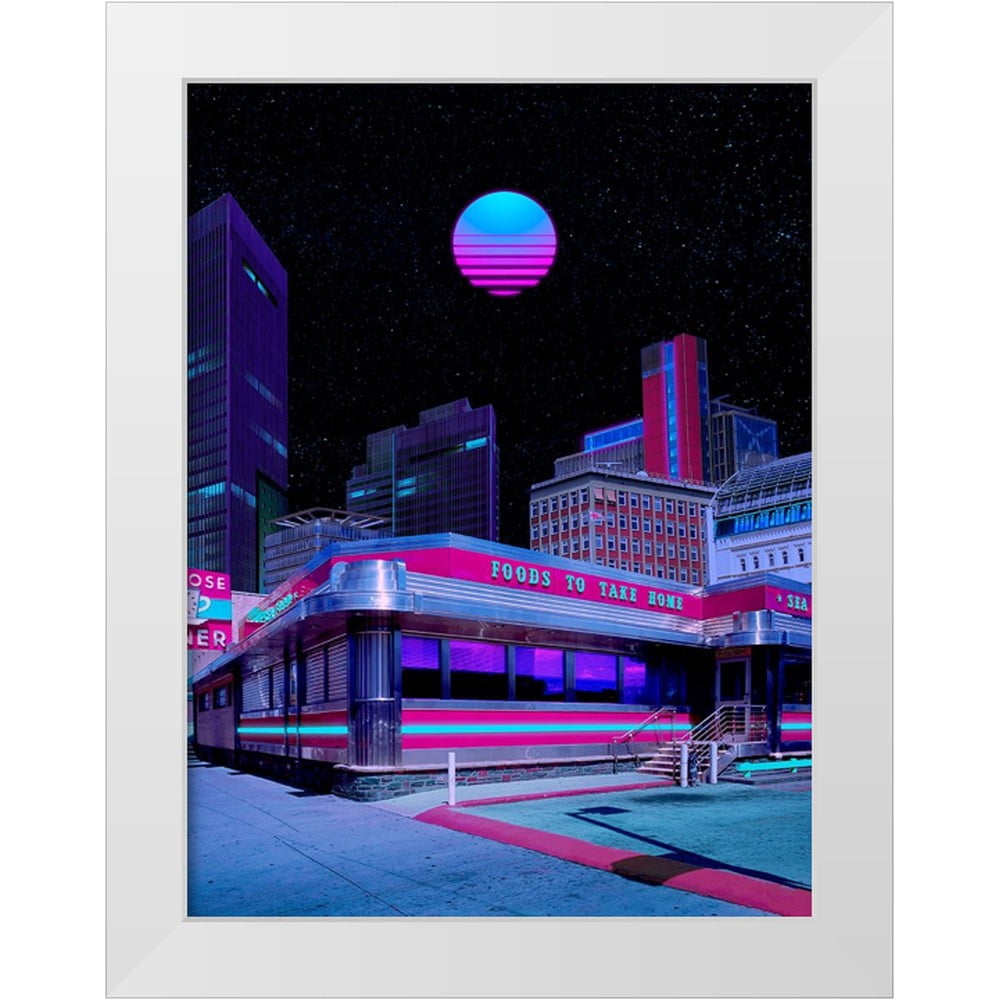 Orozco, Danner 19x24 White Modern Wood Framed Museum Art Print Titled ...