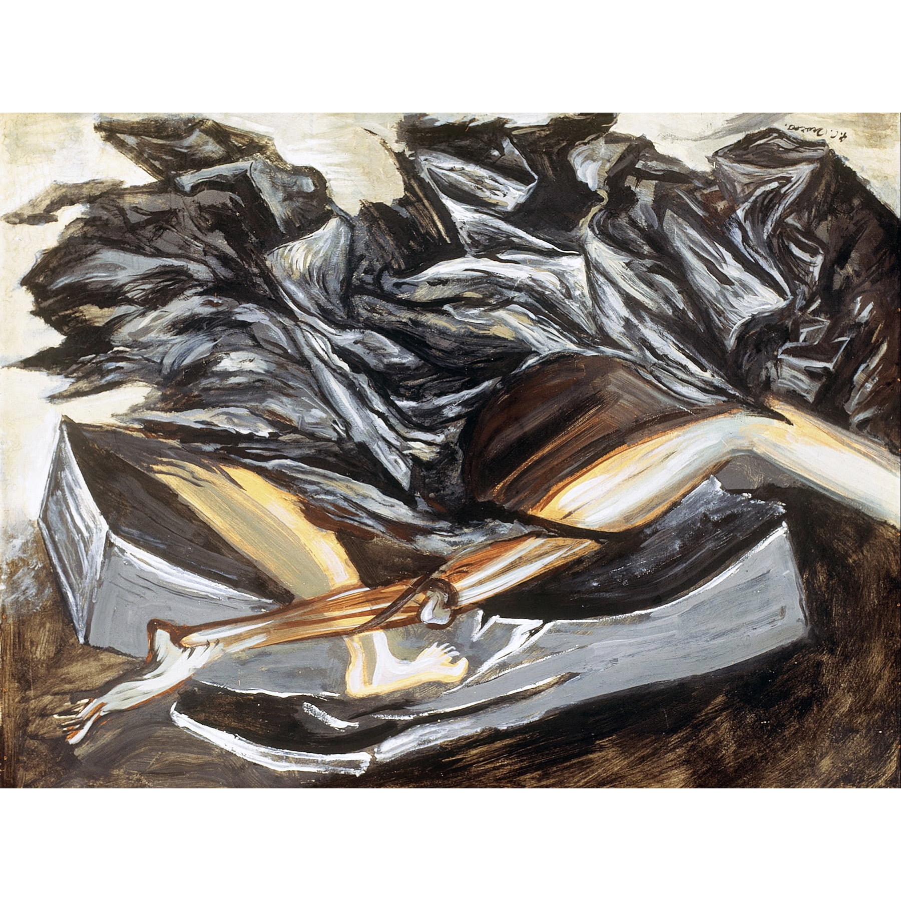 Orozco Death Resurrection Abstract Painting Extra Large Art Print Wall ...