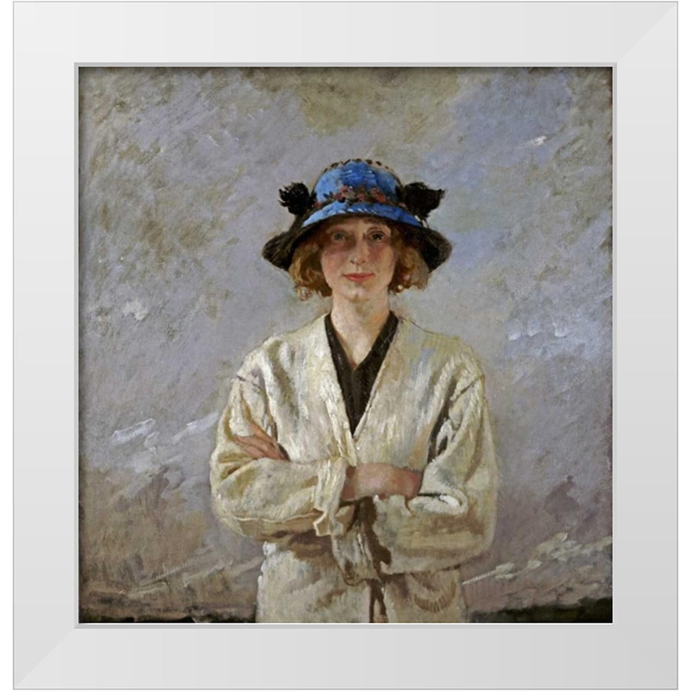 Orpen, Sir William 20x21 White Modern Wood Framed Museum Art Print ...