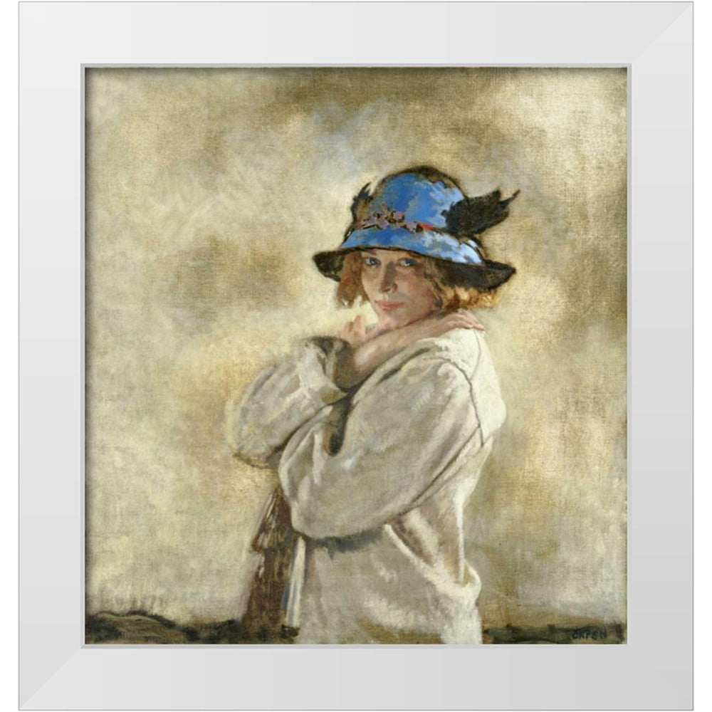 Orpen, Sir William 20x21 White Modern Wood Framed Museum Art Print ...