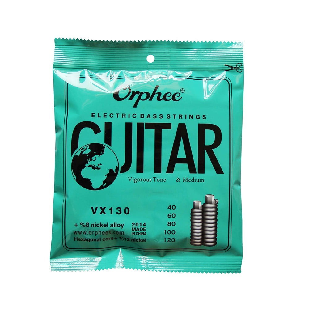 Orphee Electric Bass Strings 4/5/6 String Hexagonal Carbon Steel Gauge ...
