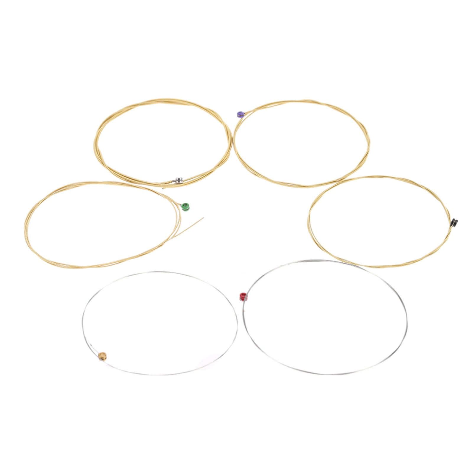 Orphee TX620 6pcs Acoustic Folk Guitar String Set (.010-.047) Phosphor ...