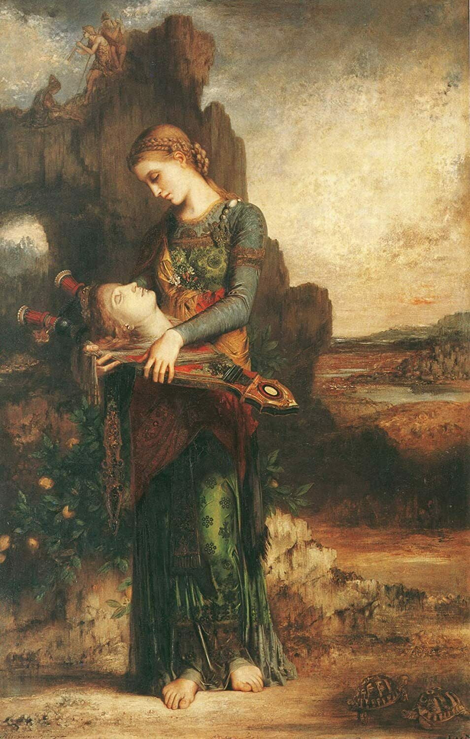Orpheus-Gustave Moreau - CANVAS OR FINE PRINT WALL ART - Walmart.com