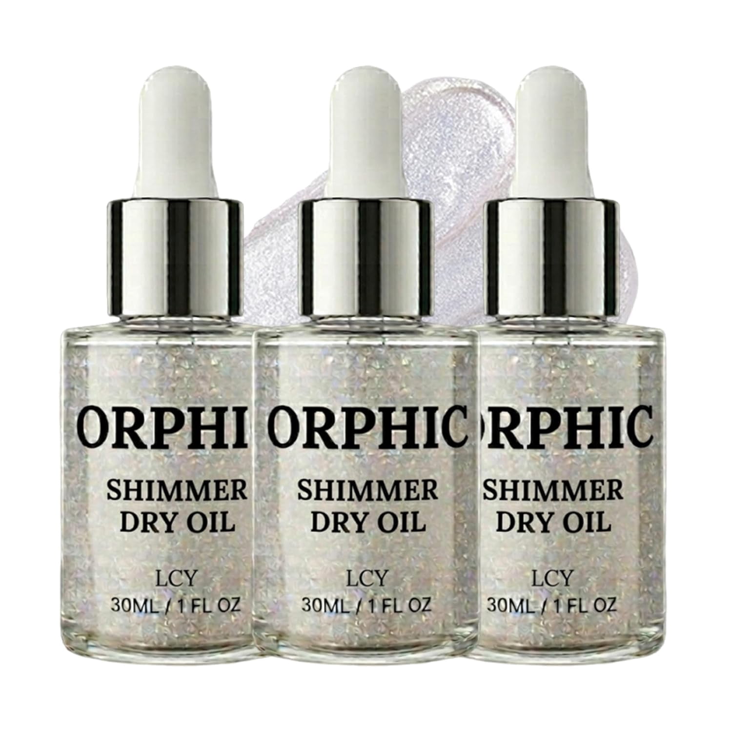 Orphic Shimmer Dry Oil, Lightweight Body Glow Oil, Shimmer Oil for Legs ...