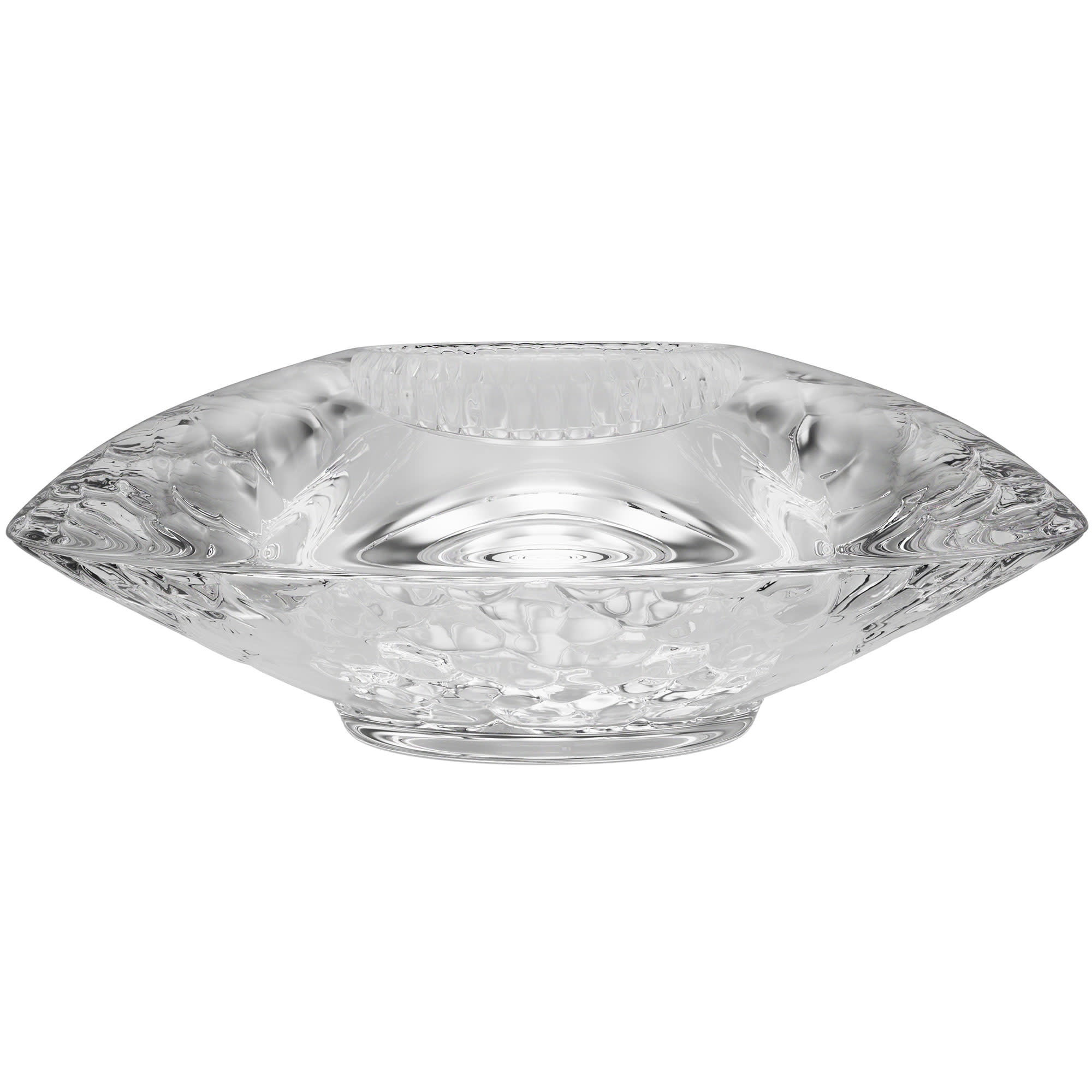 Orrefors Discus Votive, Tealight Candle Holder, Made from Crystal ...