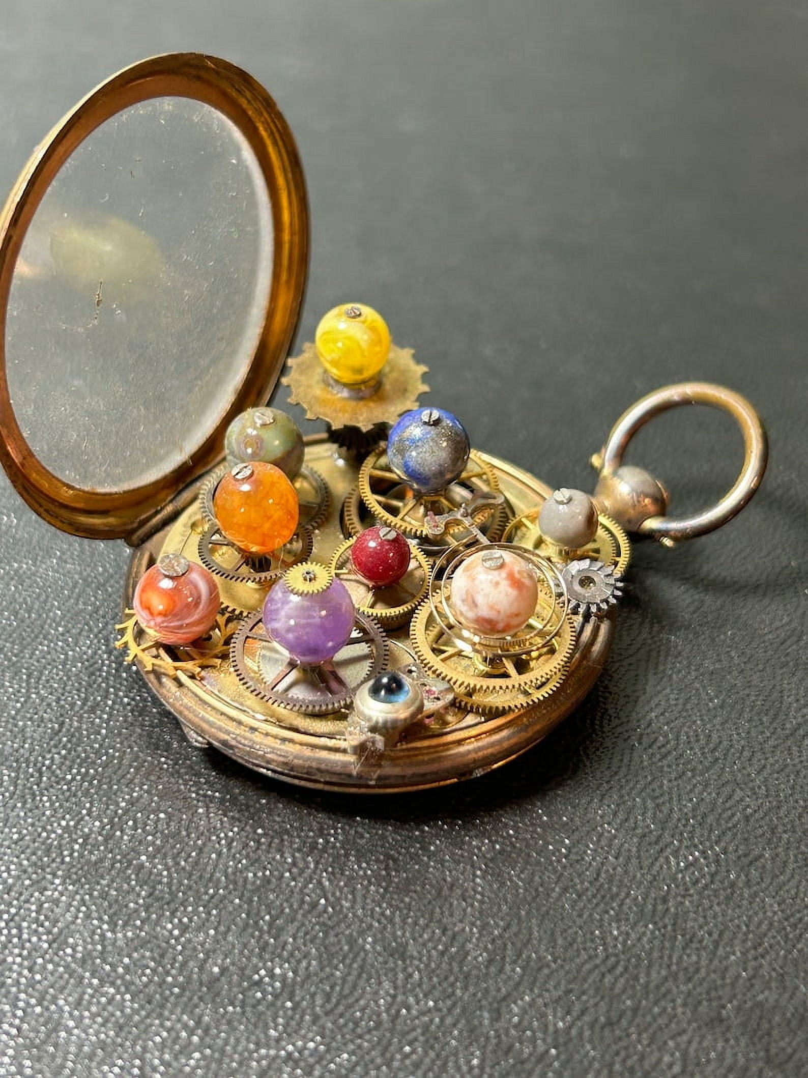 Orrery/Solar System/Planetary System/Vintage Pocket Watch Art Piece ...