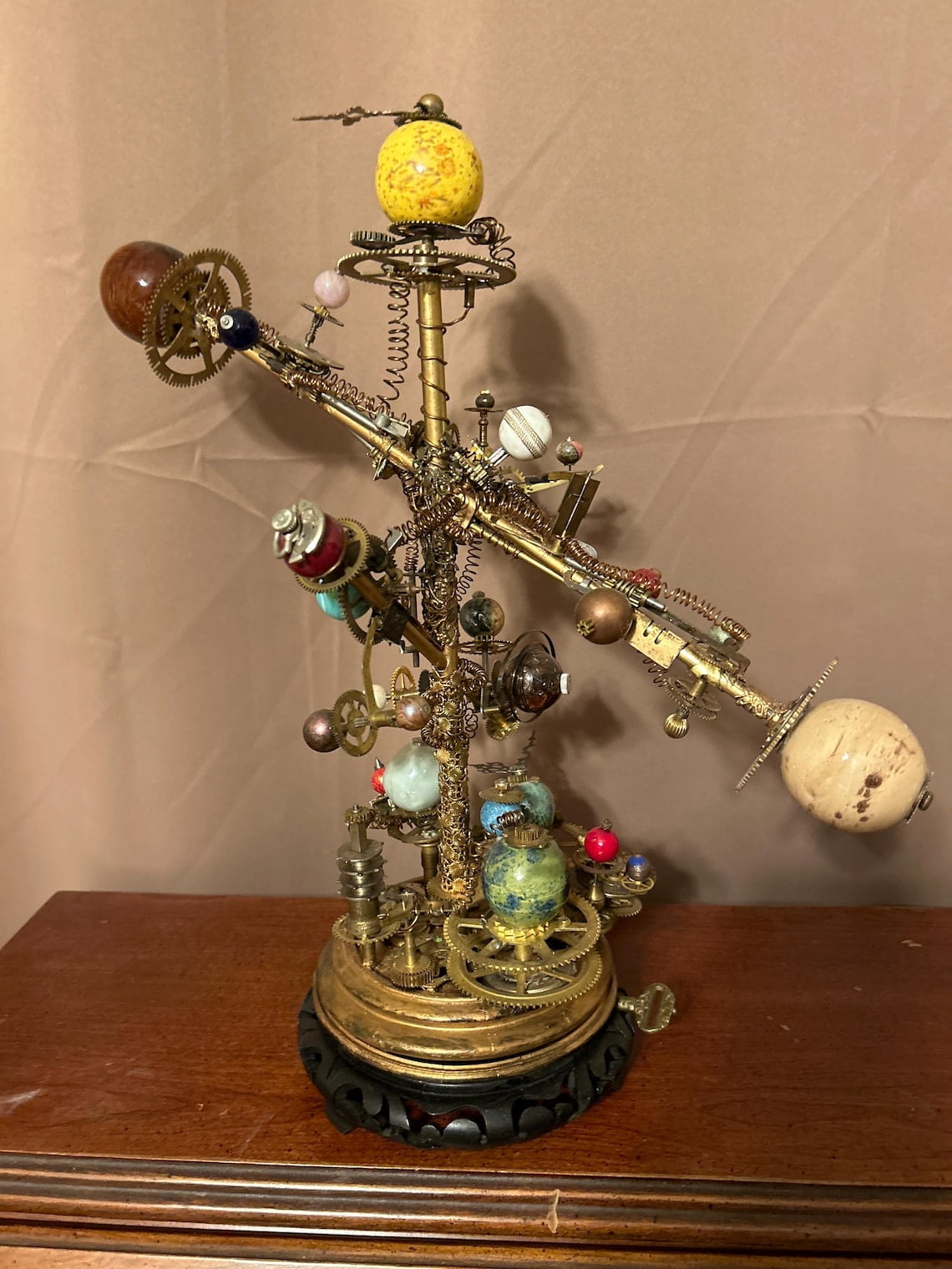 Orrery Solar System- Steampunk Solar System (battery powered) - Walmart.com