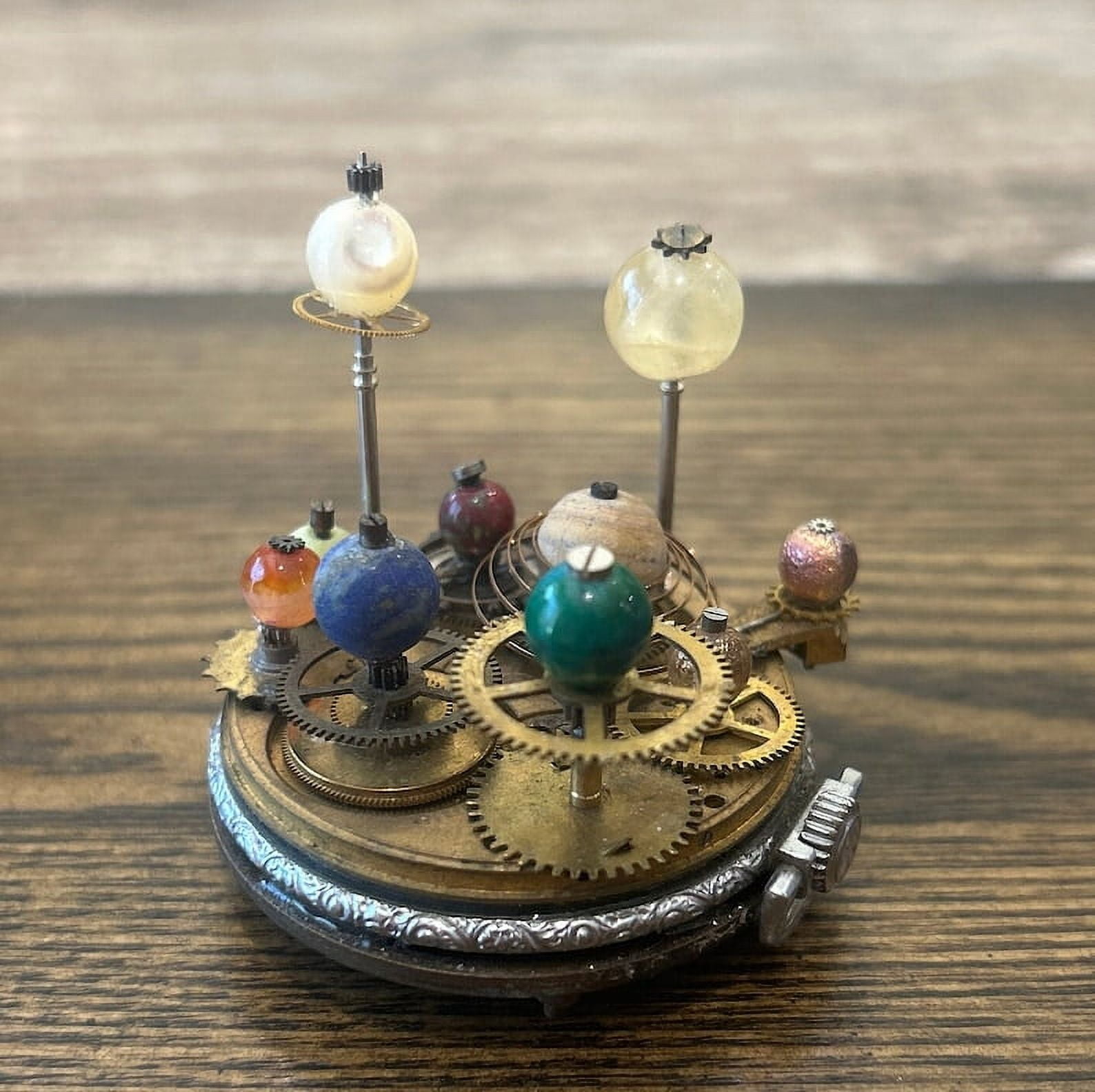Orrery- Solar System- Steampunk art - Pocket watch Orrery - Walmart.com