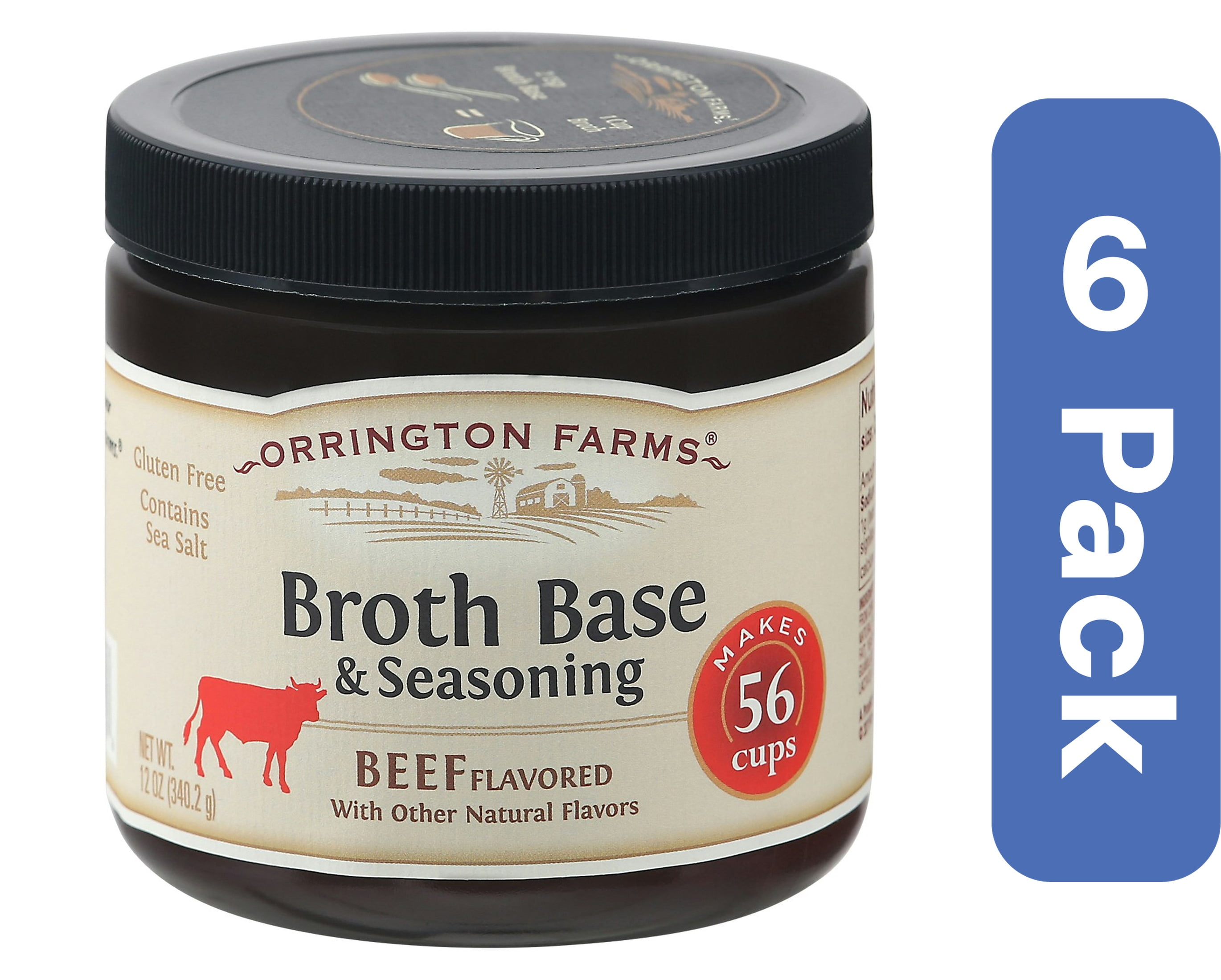 Orrington Farms Beef Gravy Base Natural 12 oz (Pack of 6) - Walmart.com