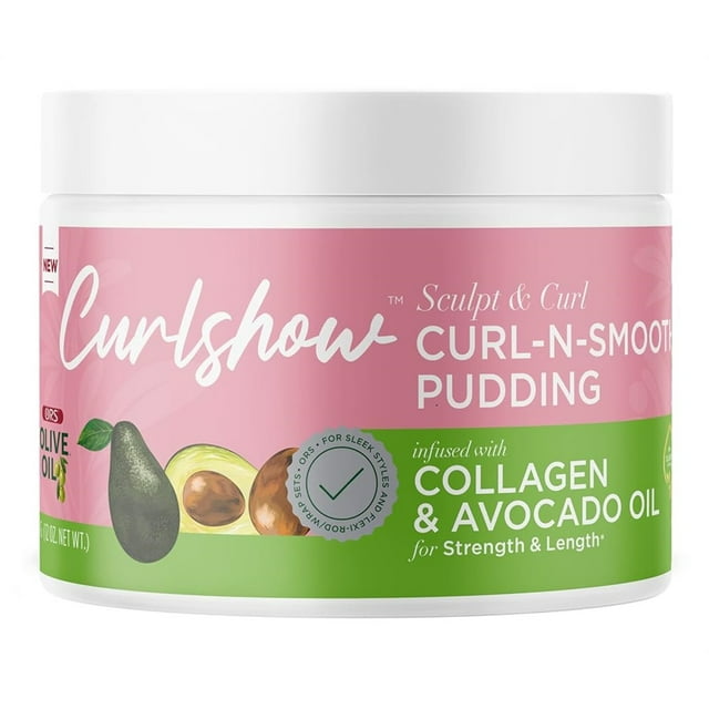 Ors Olive Oil Curlshow Curl-N- Smooth Pudding 12oz Jar (Pack of 3 ...