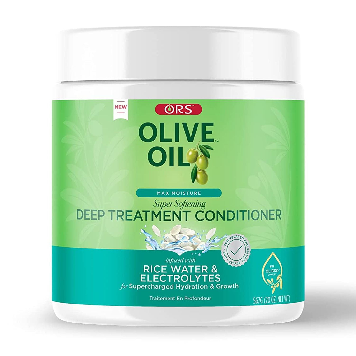 Ors Olive Oil Max Moisture Super Softening Deep Treatment Conditioner ...