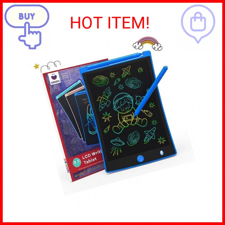 Orsen Colorful 8.5 Inch Lcd Writing Tablet For Kids, Learning ...