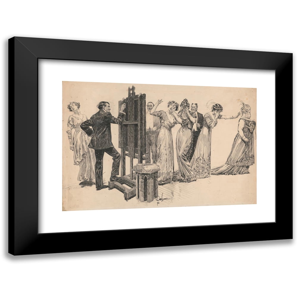 Orson Lowell 18x13 Black Modern Framed Museum Art Print Titled - Artist ...